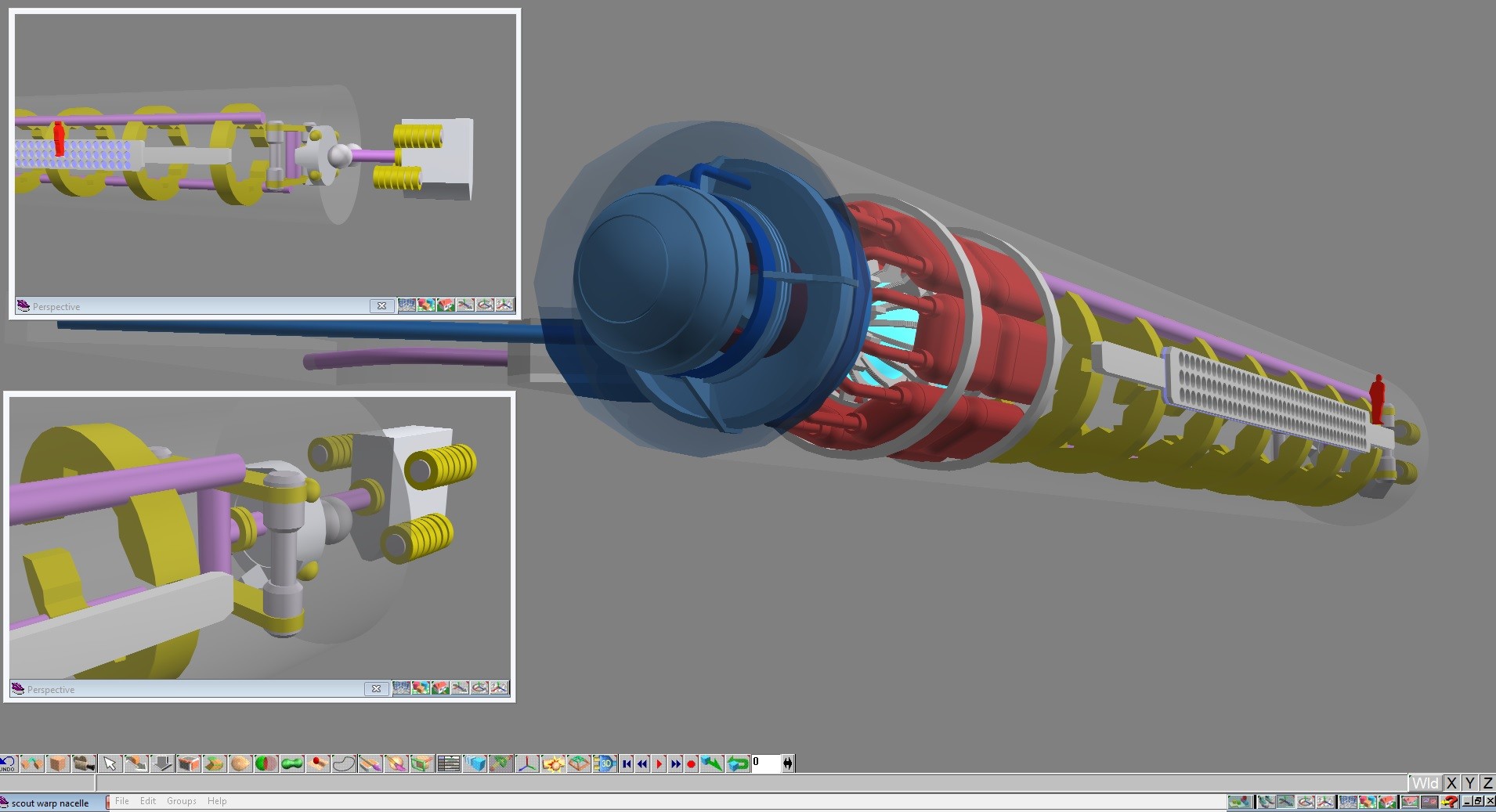 Warp Nacelle Warp Core On The Steamrunner | The Trek BBS