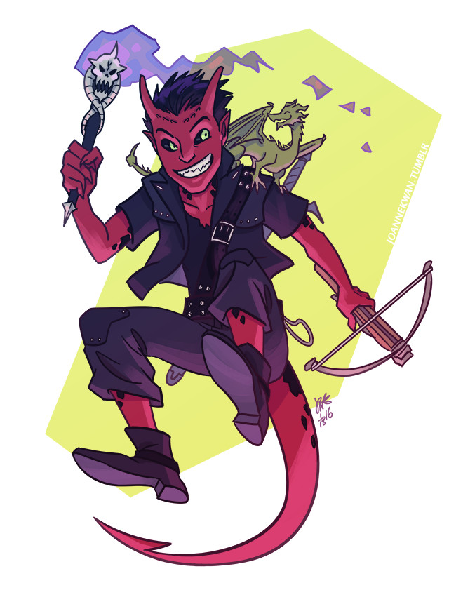 ArtStation - Tiefling Commission