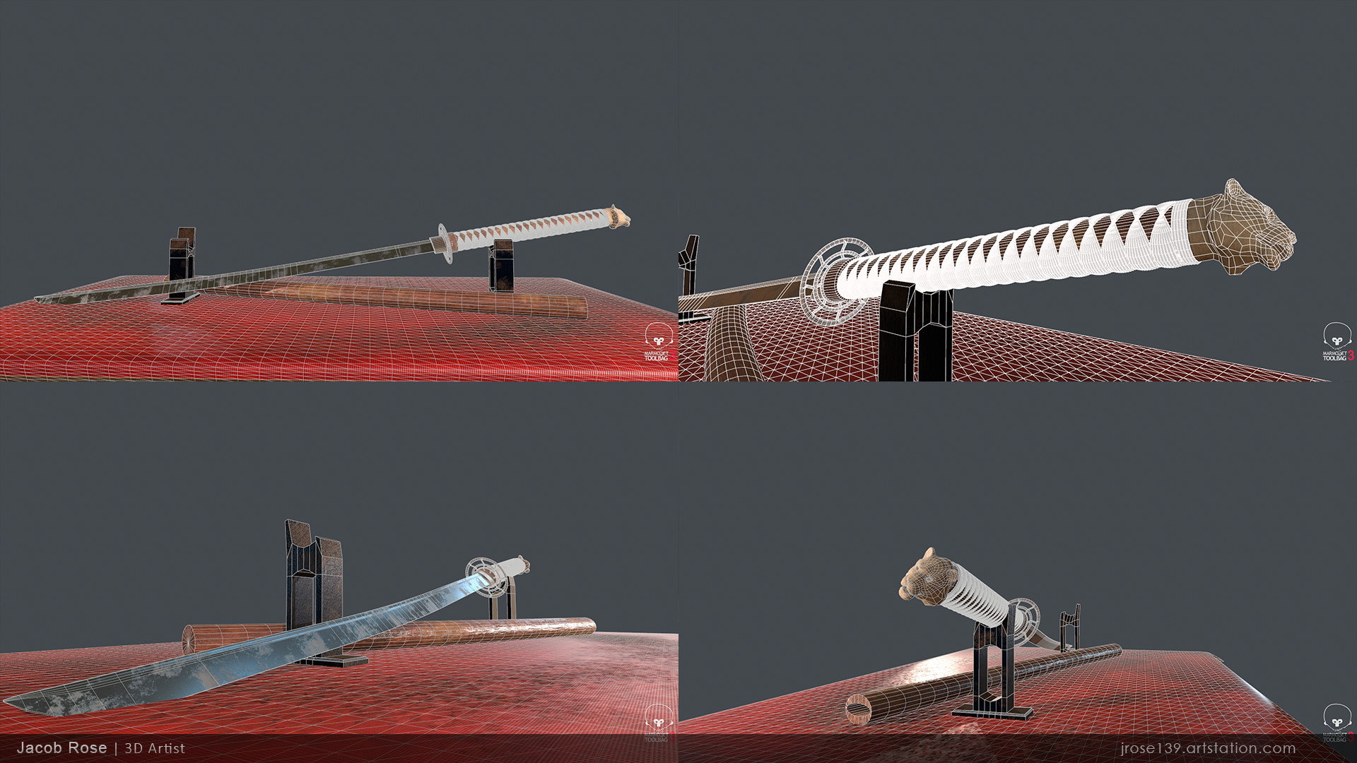 Jacob Rose - White Tiger Katana - Feudal Japan: The Shogunate Challenge