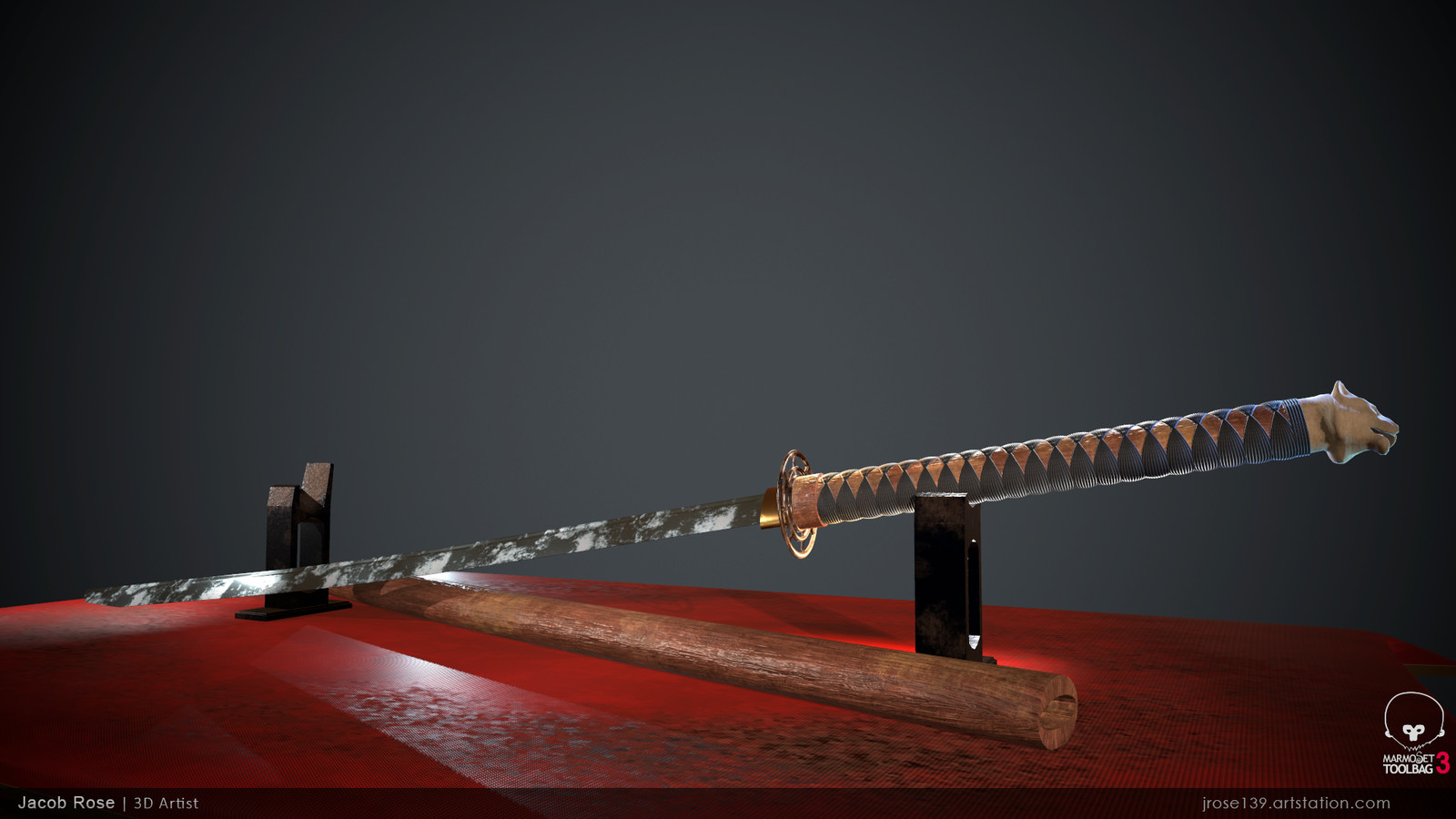 Jacob Rose - White Tiger Katana - Feudal Japan: The Shogunate Challenge