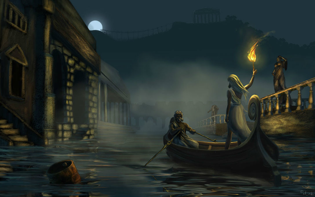 ArtStation - Post Apocalyptic Athens