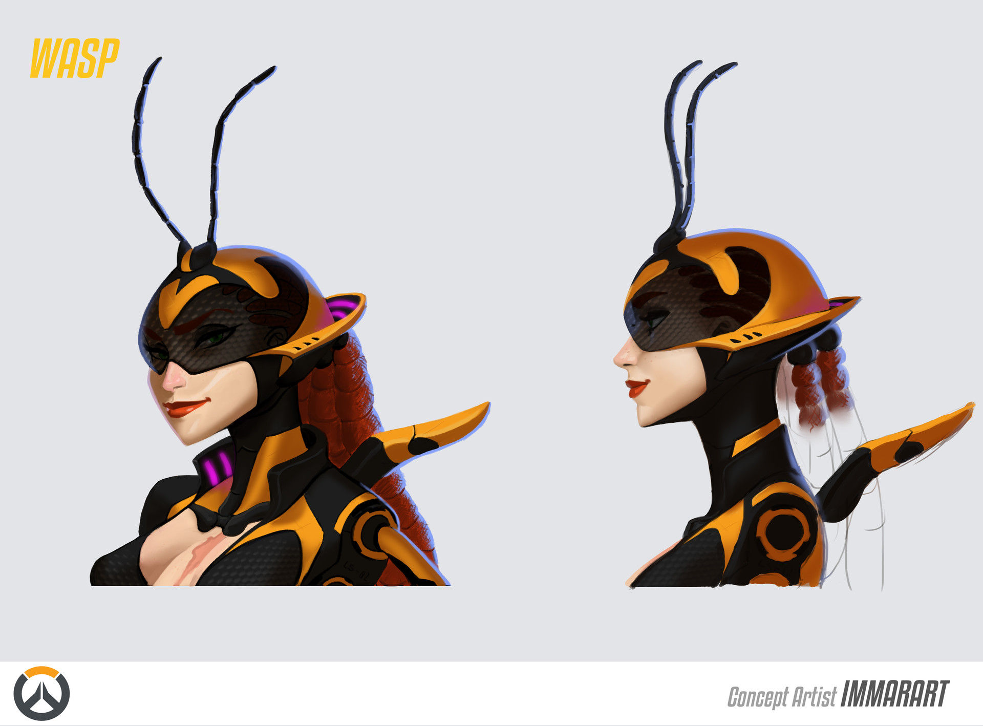 ArtStation - Overwatch Wasp concept