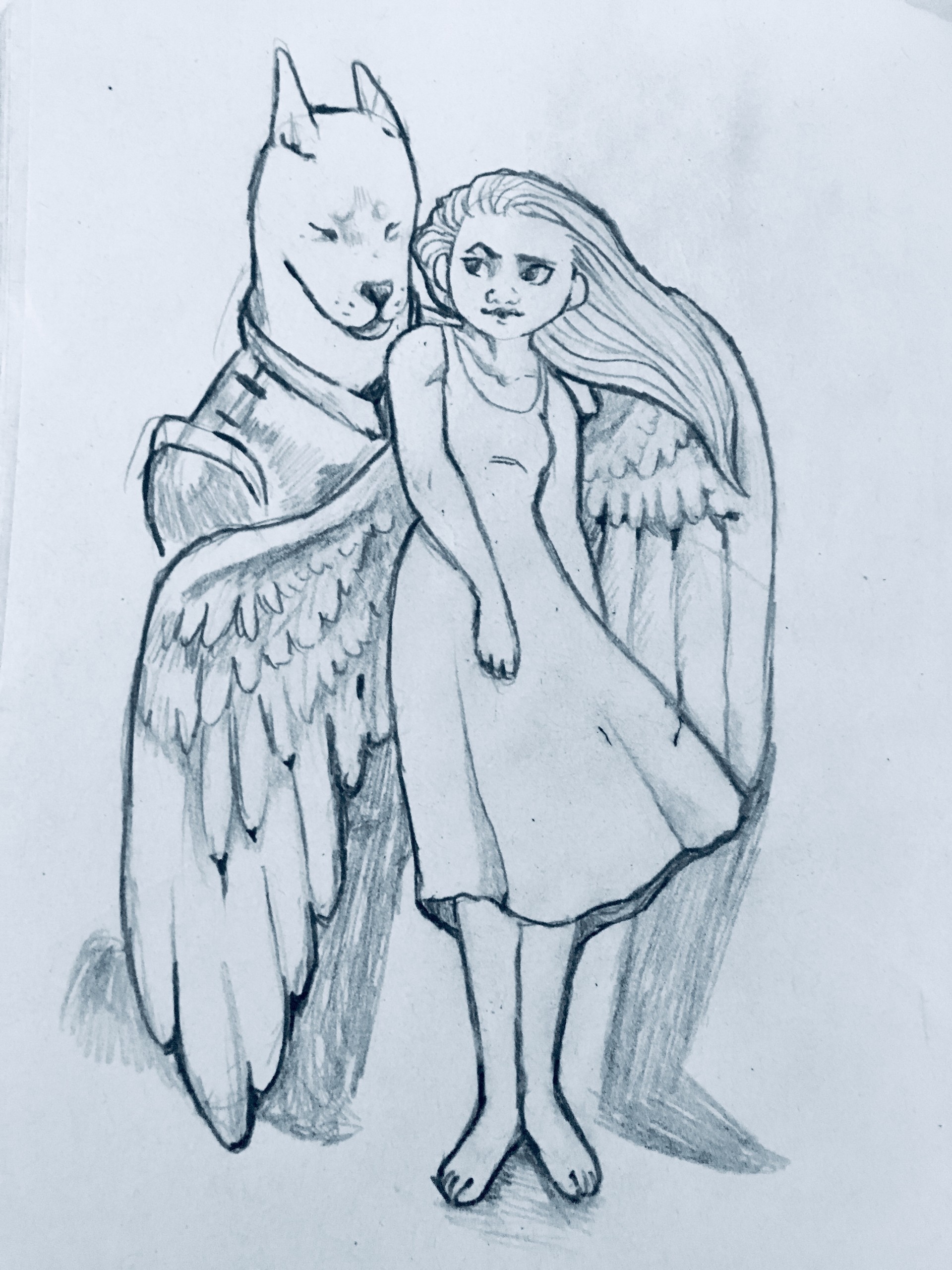 ArtStation - Angel and Knight