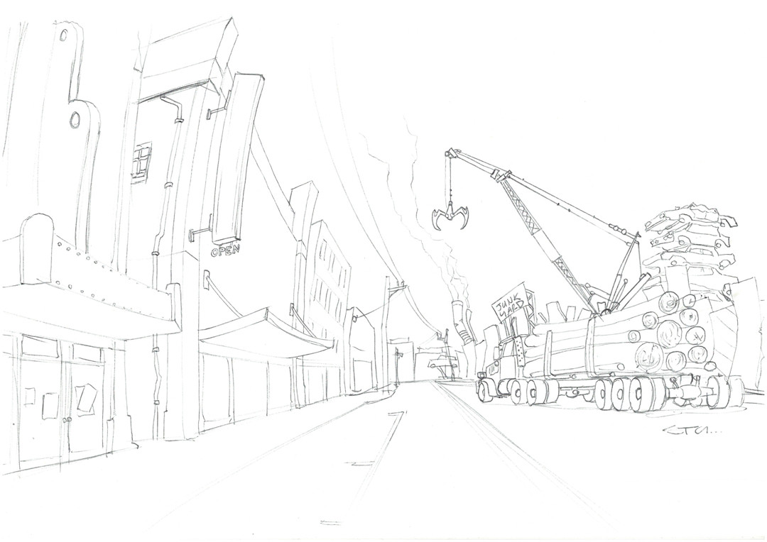 Stuart Rogers - Scooby-Doo! and the Spooky Swamp concept art