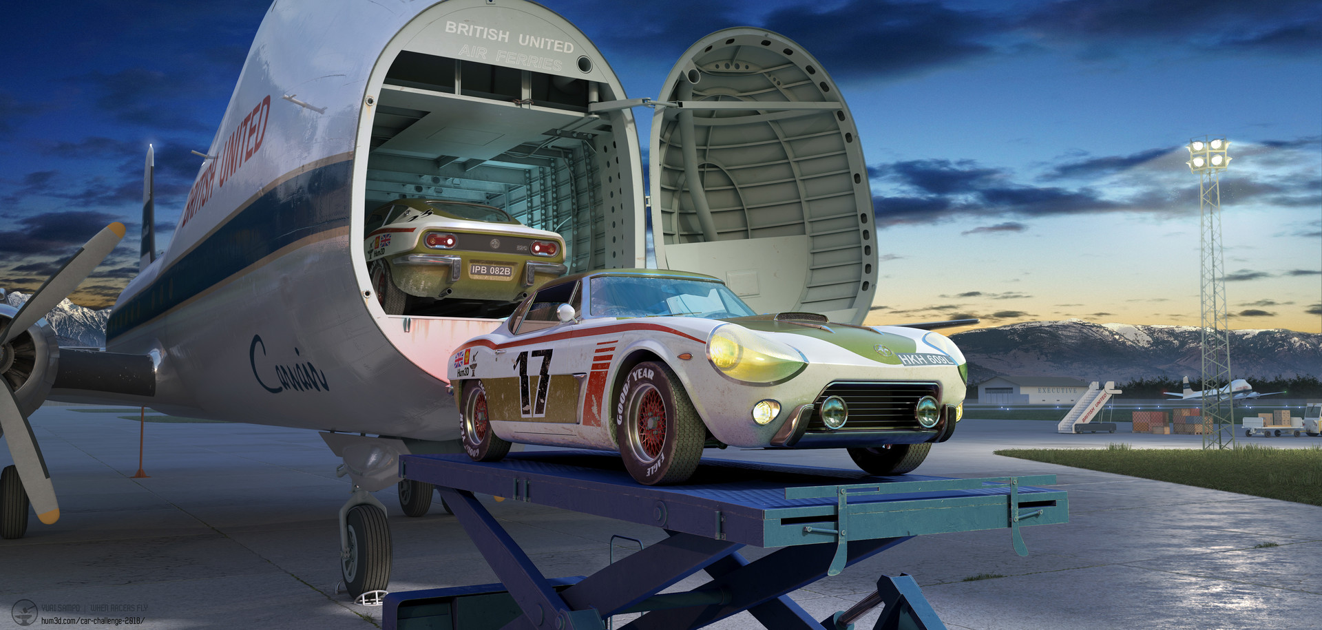 ArtStation - When racers fly