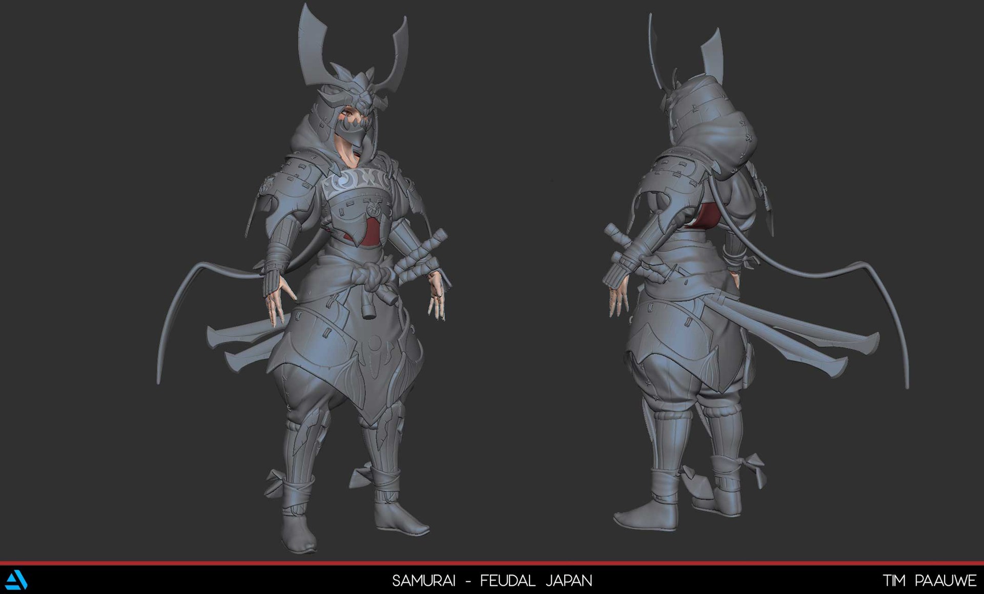 Tim Paauwe - Samurai - Feudal japan