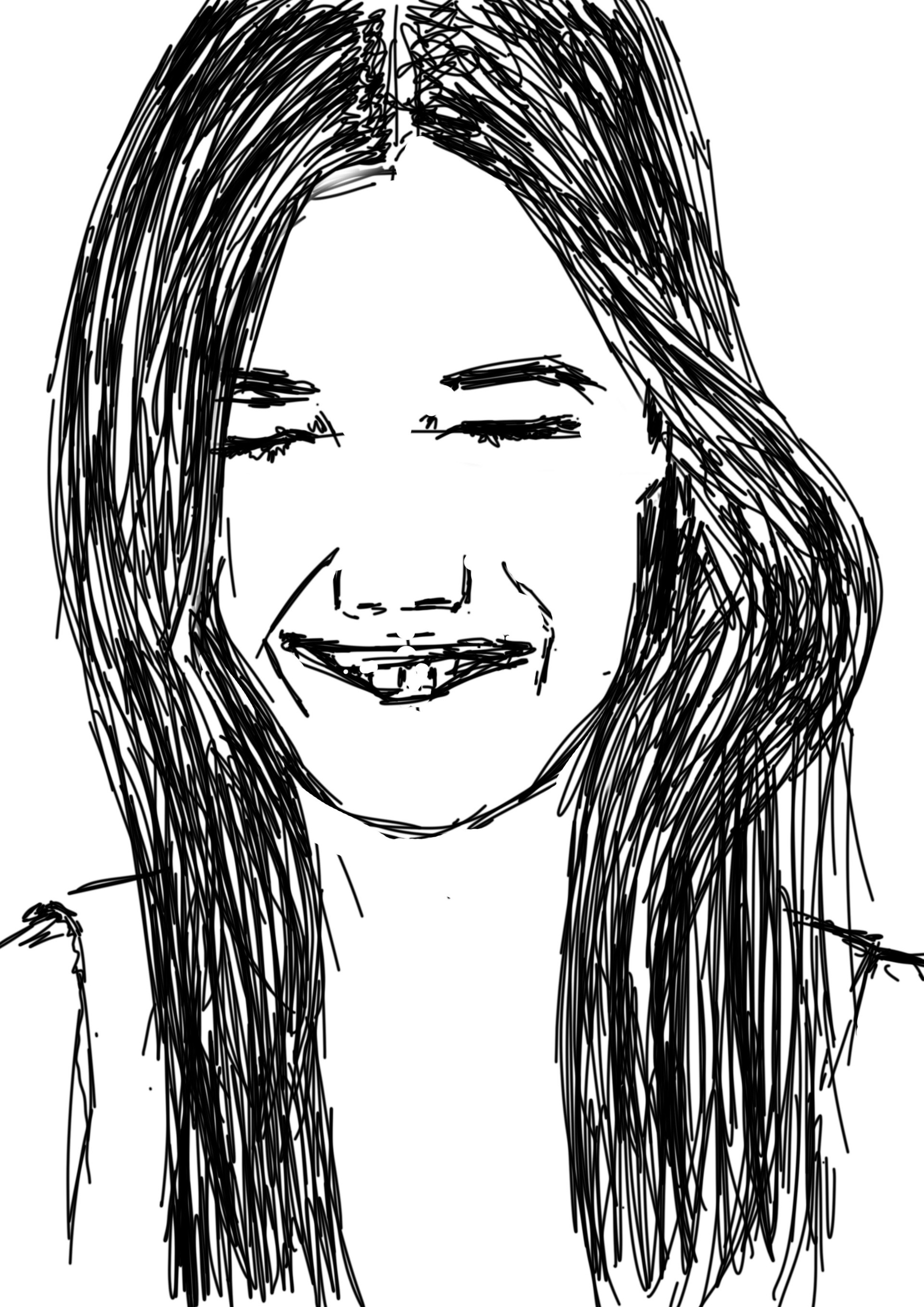 ArtStation - Smiling Woman - WIP