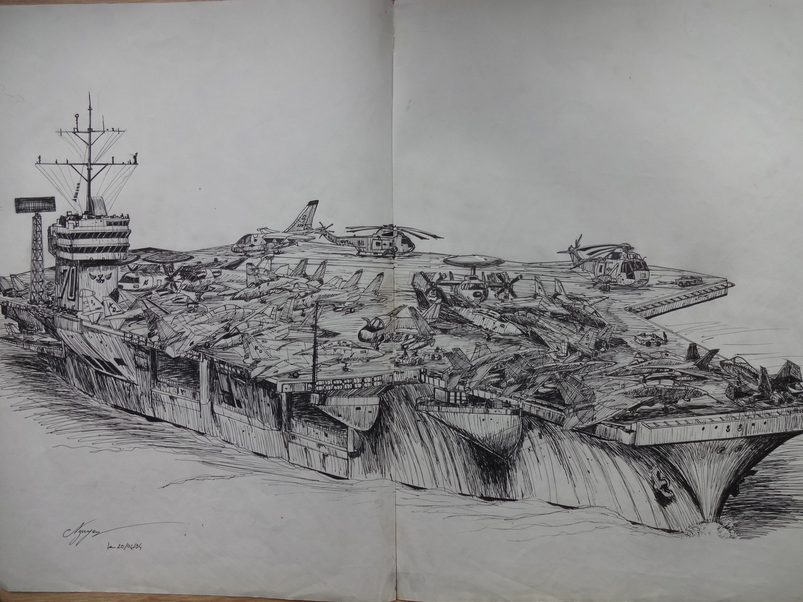 William Nguyen Van - Military sketches