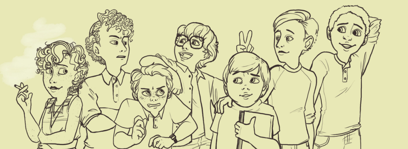 losers club coloring pages