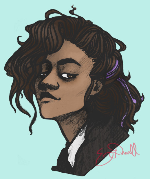 ArtStation - MJ Portrait