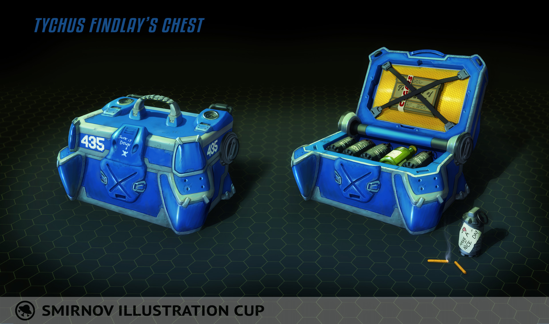 ArtStation - Tychus Findlay Chest