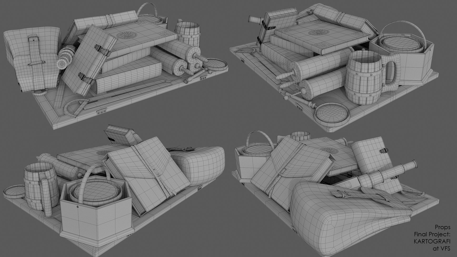 Siri Ekstrand - Kartografi - Props Turnaround