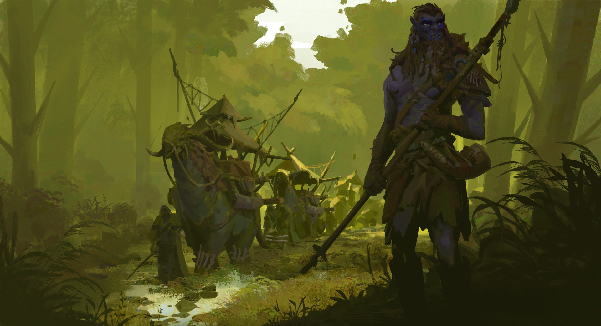 ArtStation - trade caravan