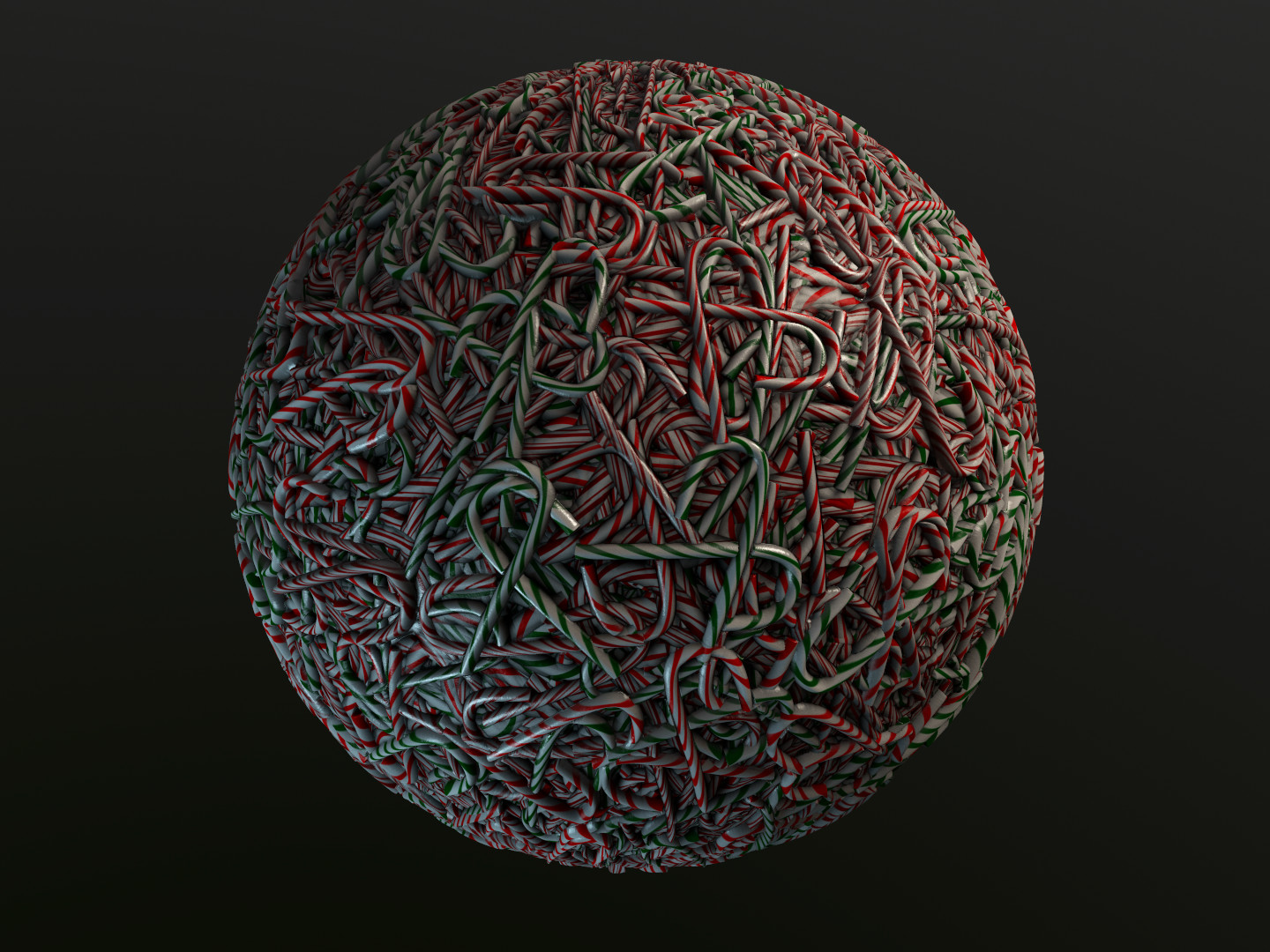 candy cane texture blender