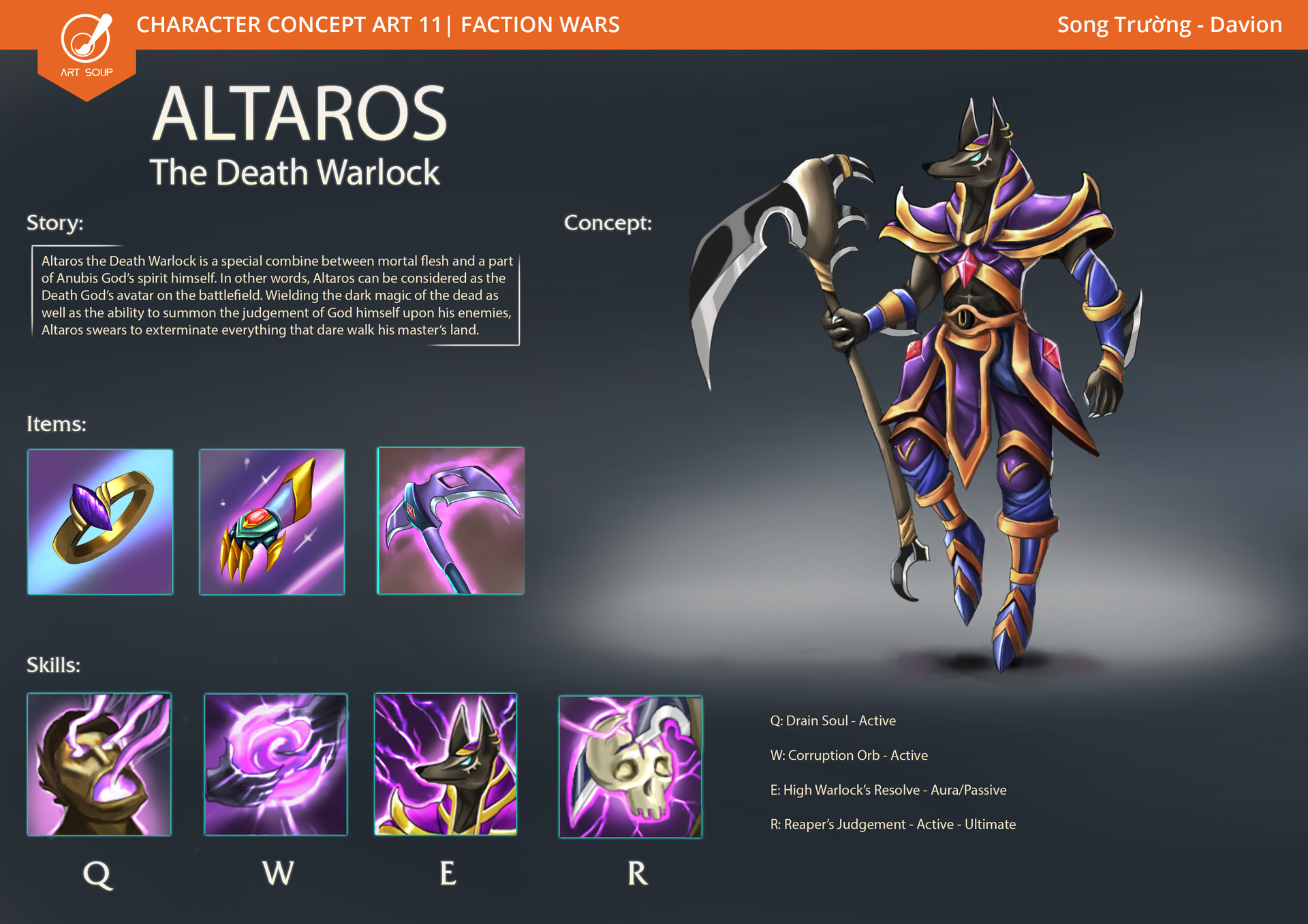 ArtStation - Rise of the Death Warlock