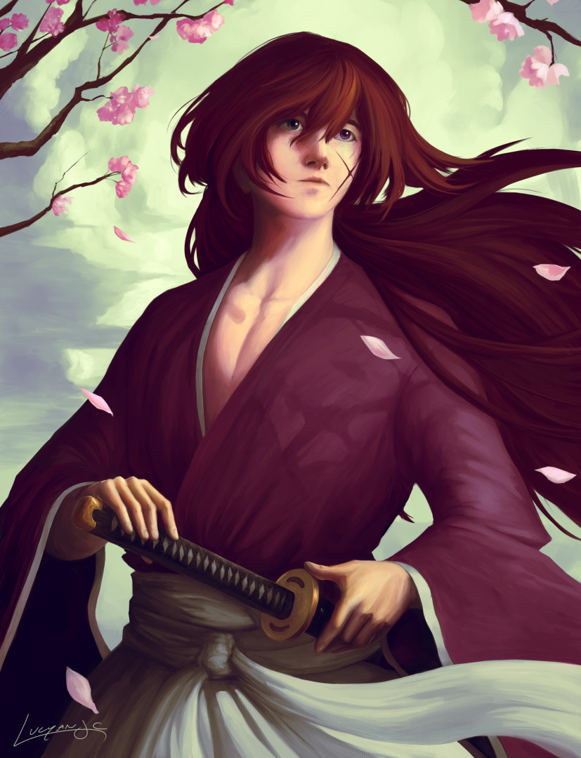 CyanGorilla - Lucyan J. C. Illustration - Himura Kenshin