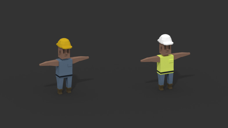 A 3D - Low Poly Mining