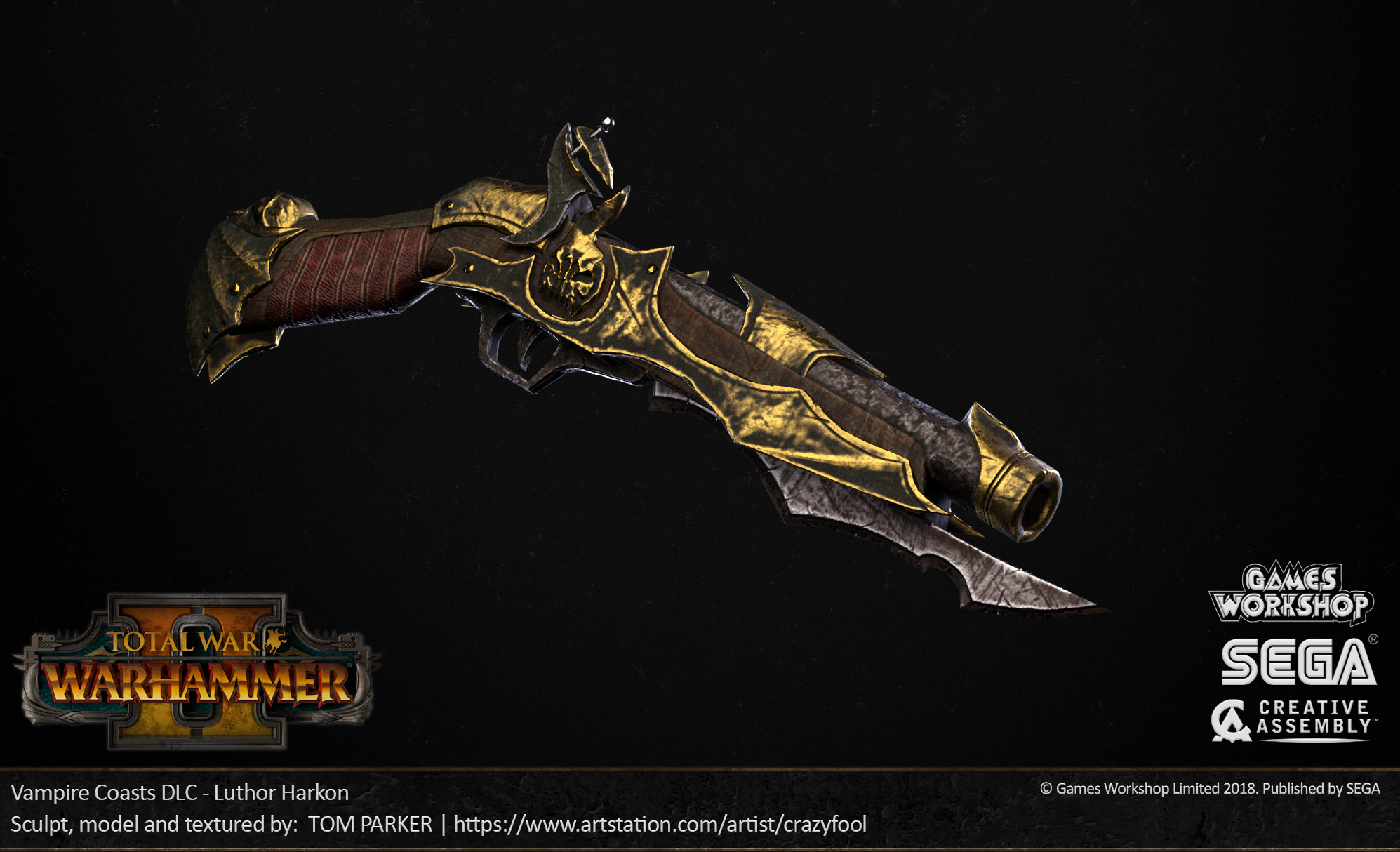 Creative Assembly - Vampire Coast Luthor Harkon