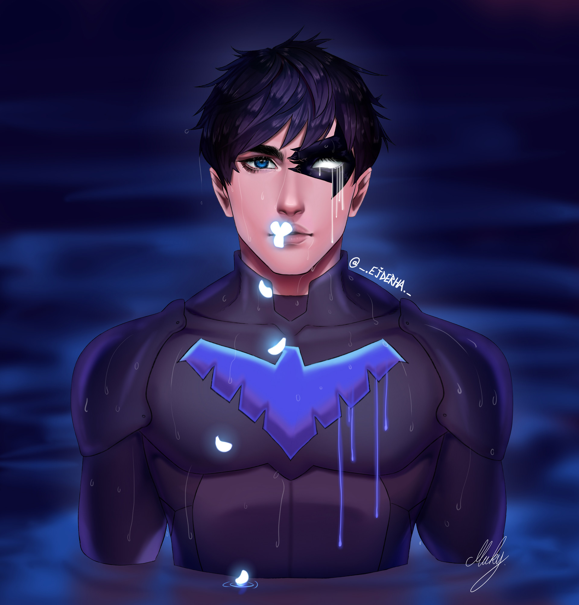 ArtStation - Nightwing - Batman