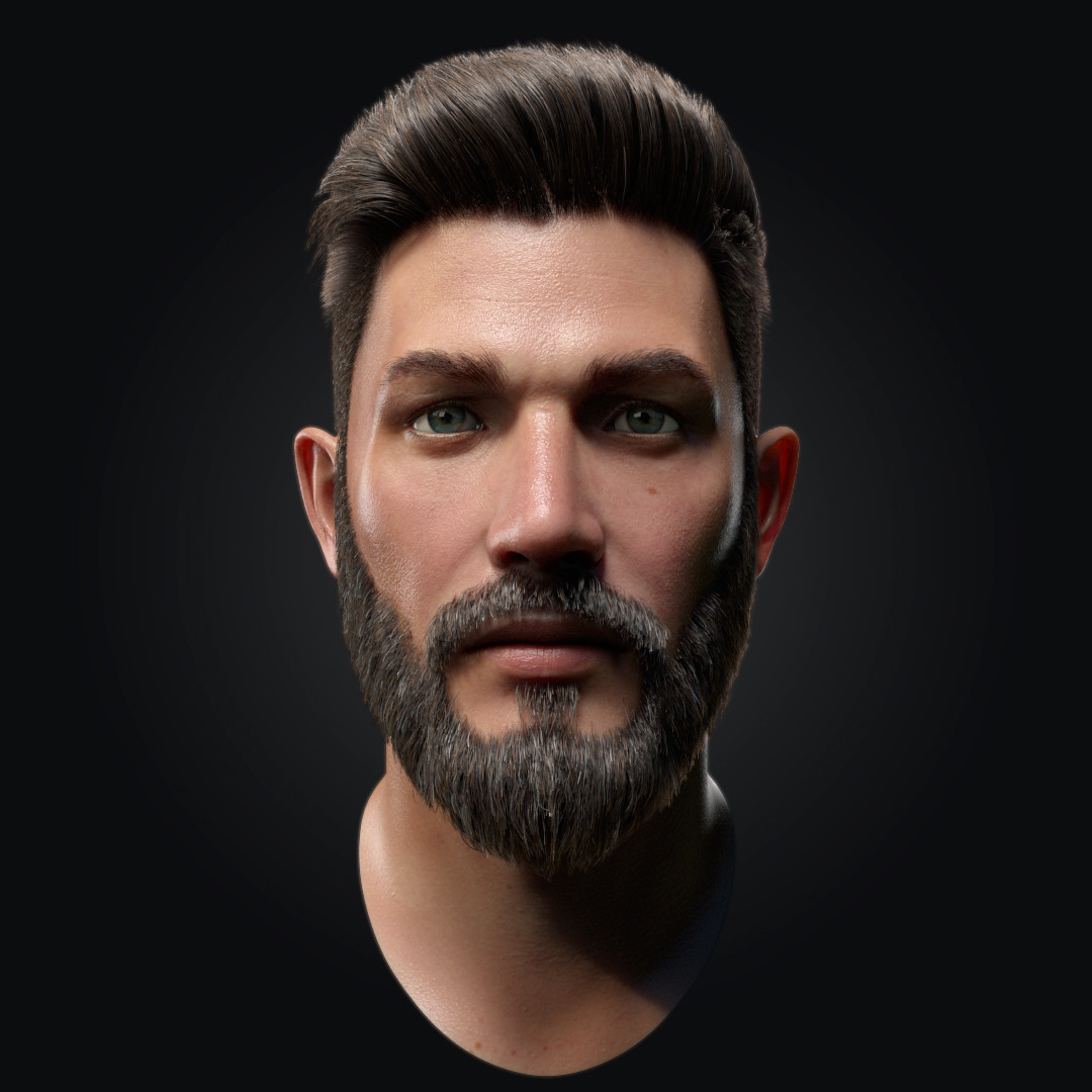 ArtStation - Man's Portait