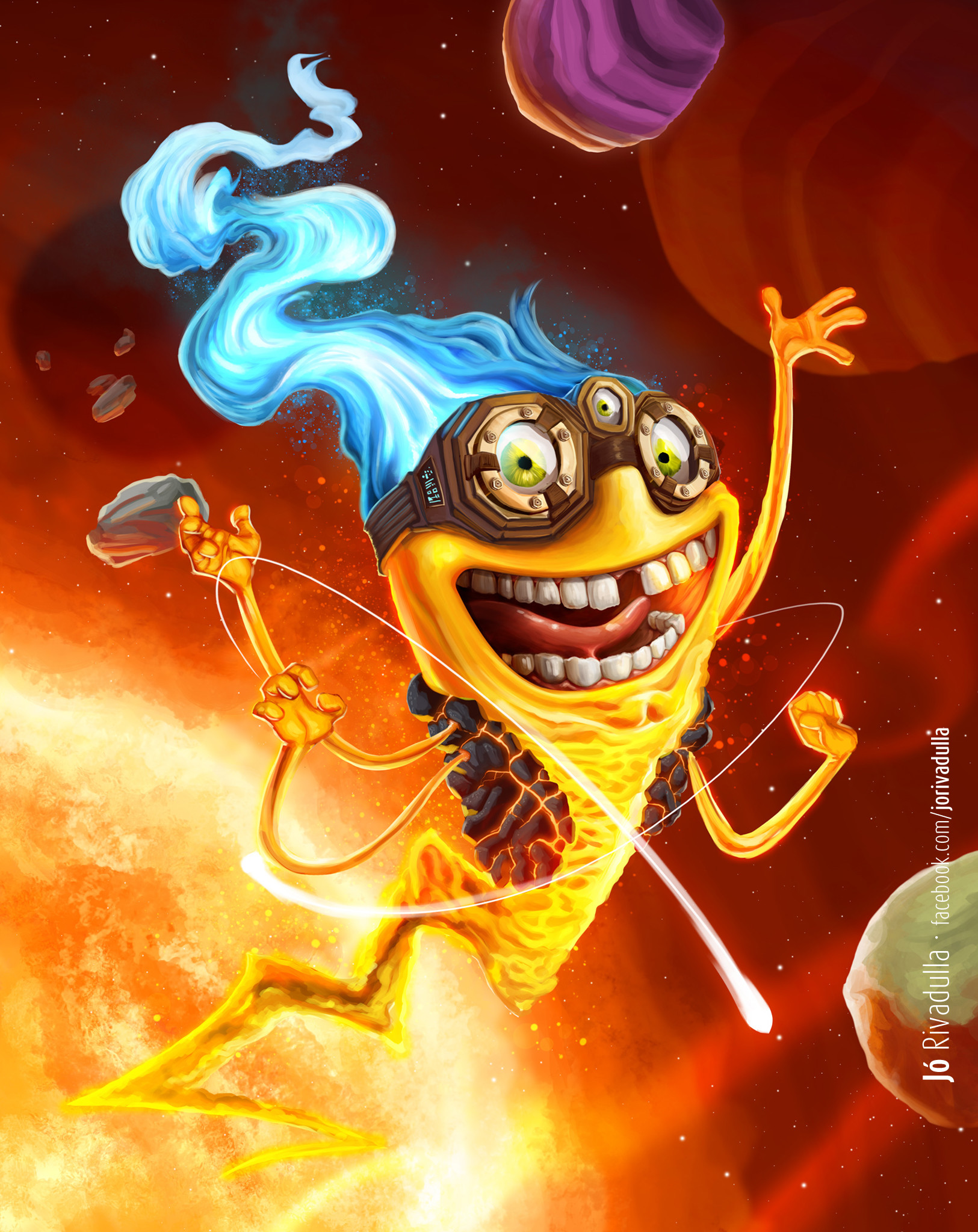 ArtStation - Energy alien