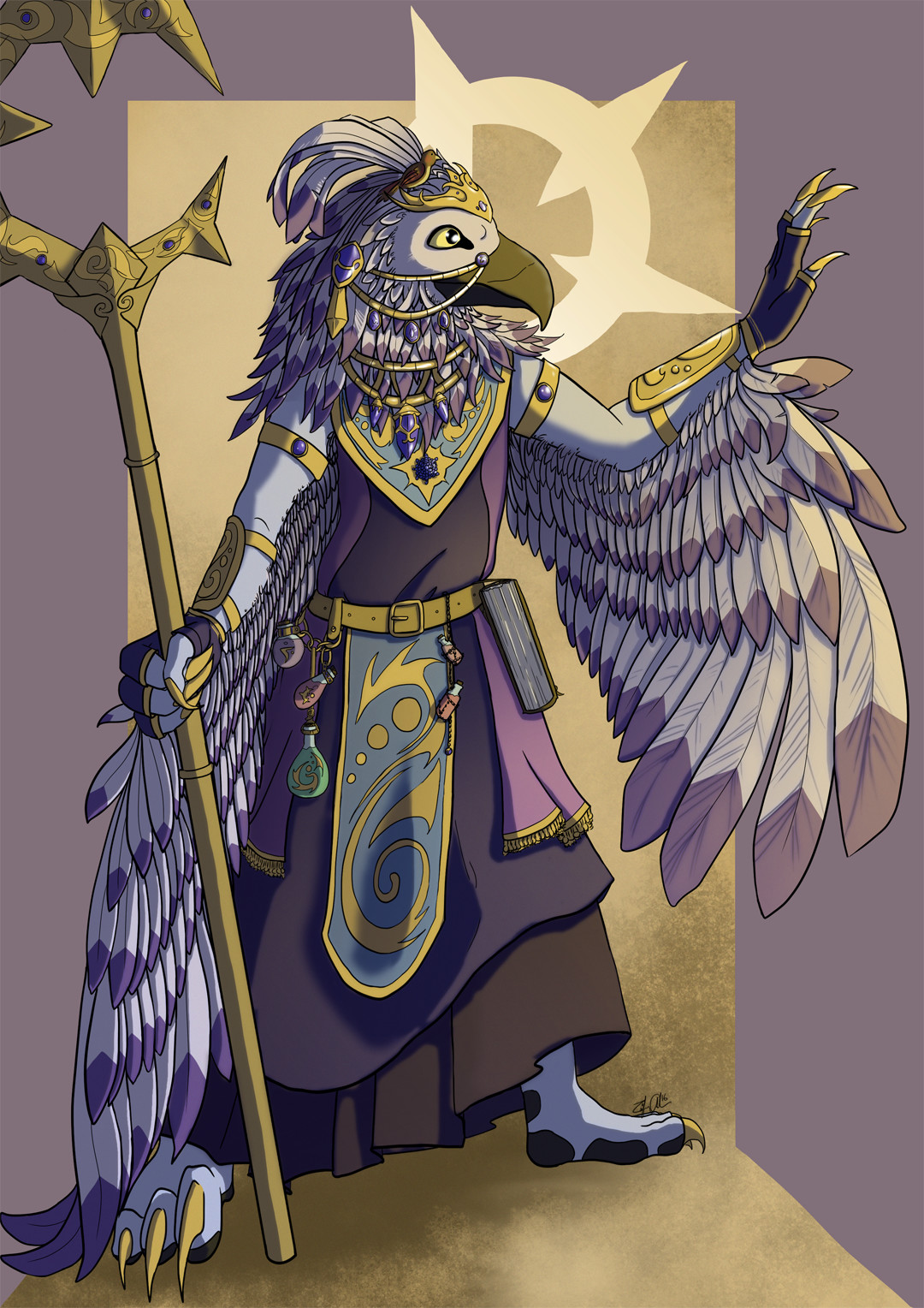 ArtStation - Commission - Arakkoa Character