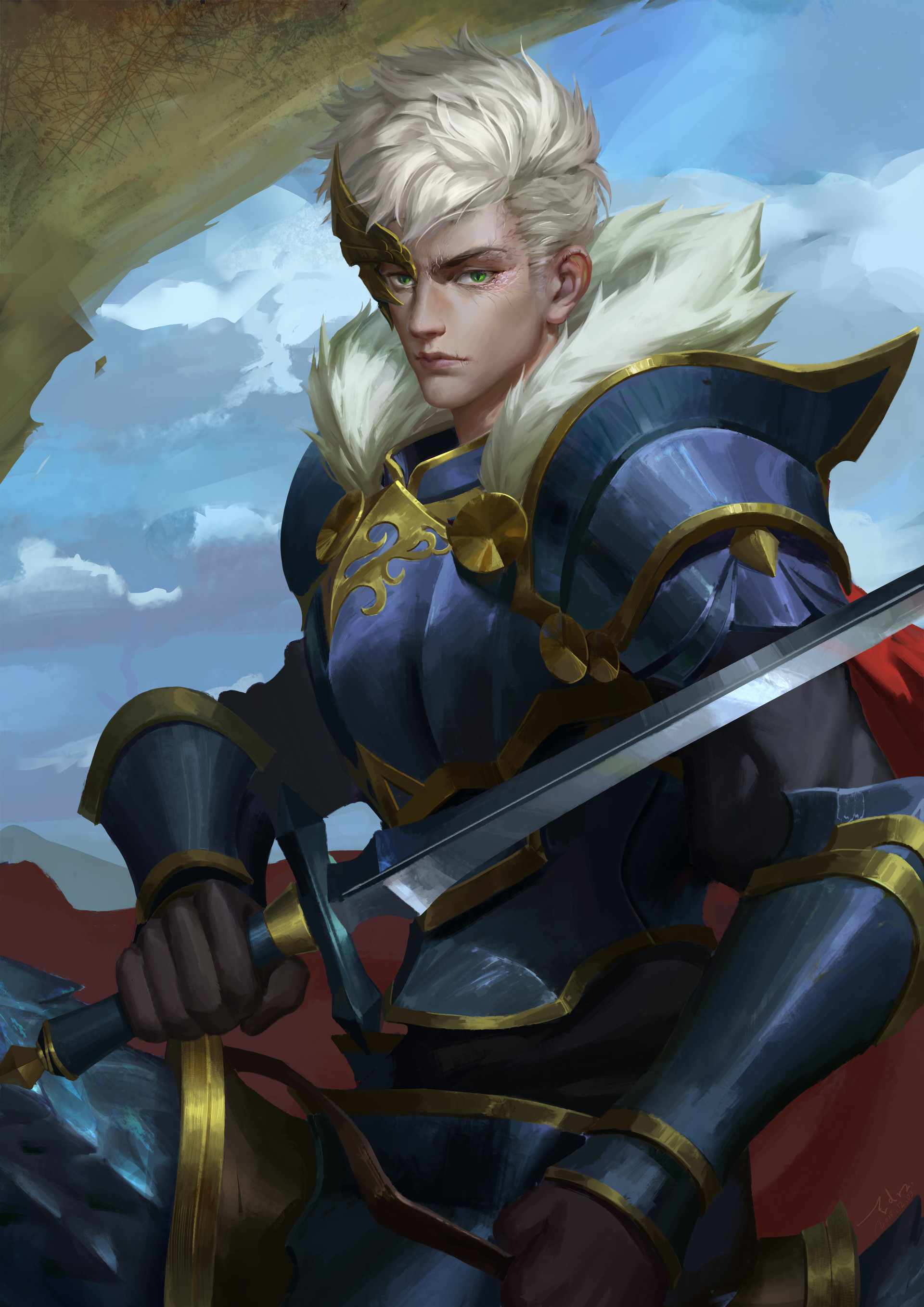 ArtStation - Dragon knight