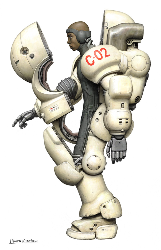 ArtStation - POWERED SUIT