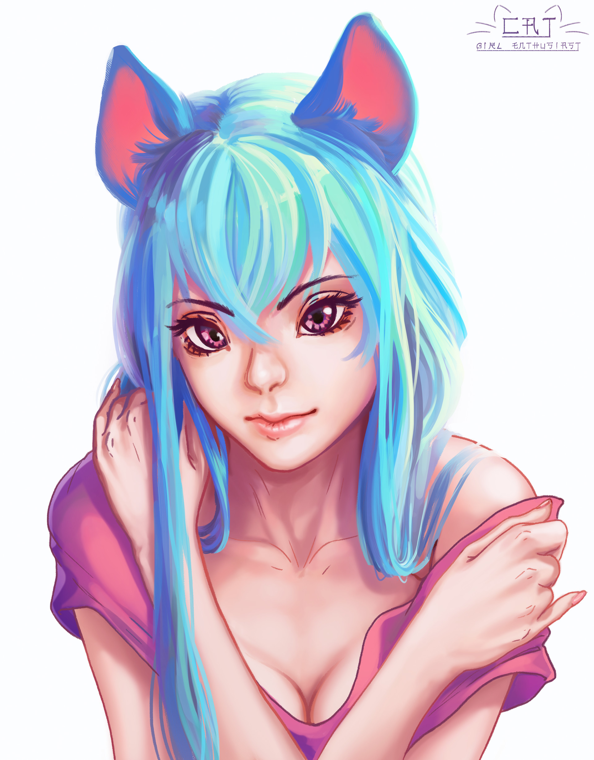 Catgirl Love ♥ Minecraft Skin