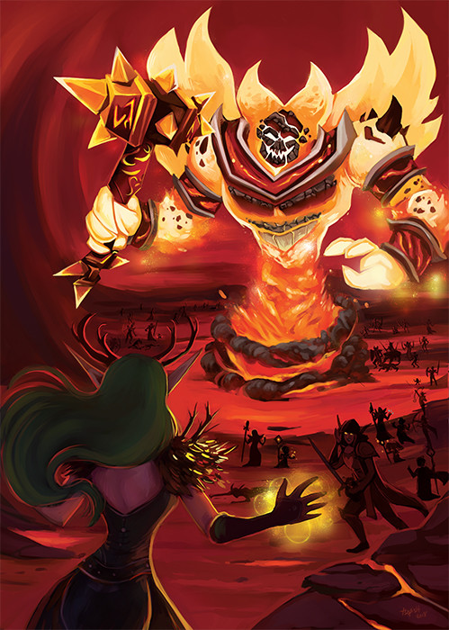 ArtStation - Molten Core