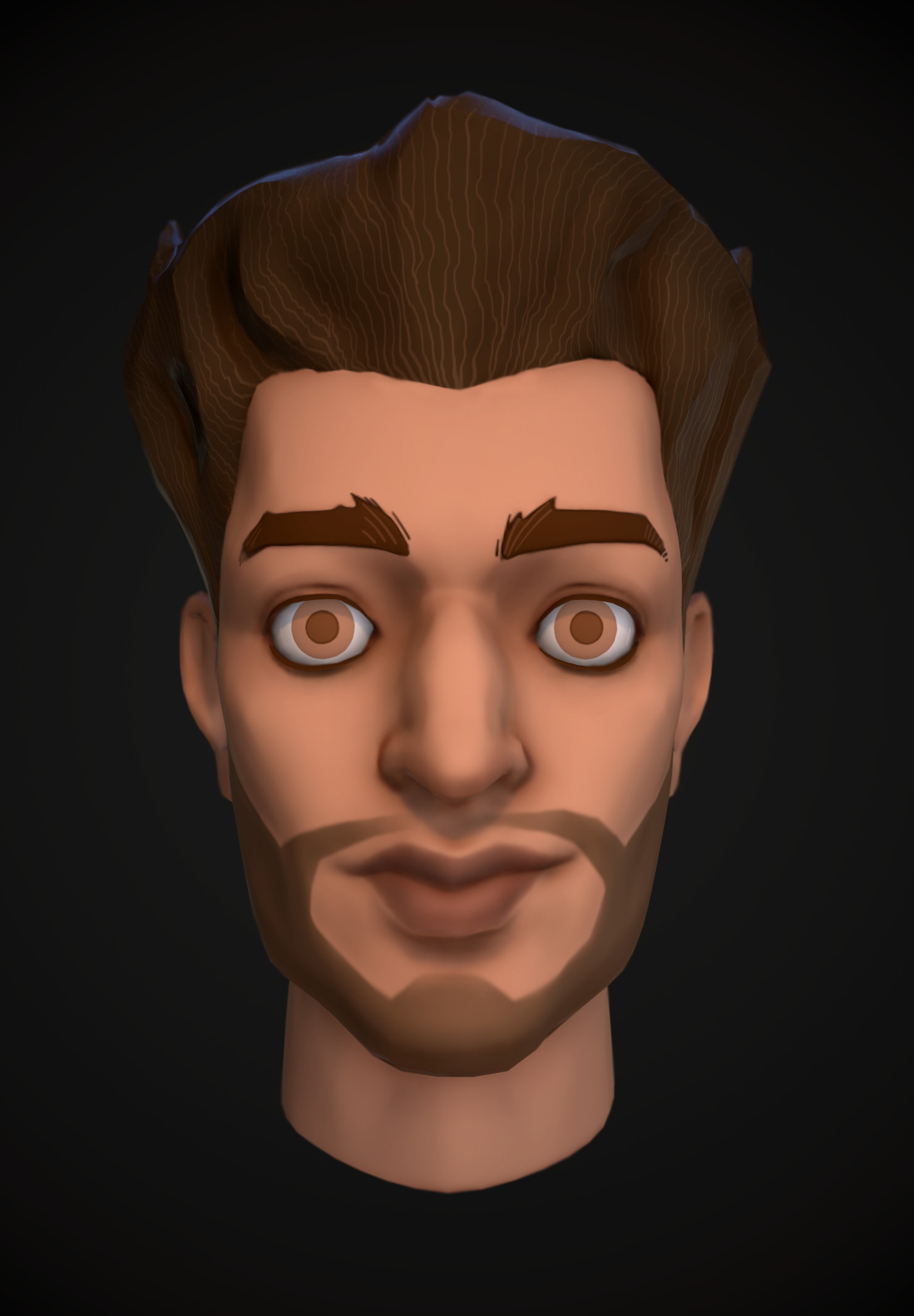 ArtStation - My first cartoon head
