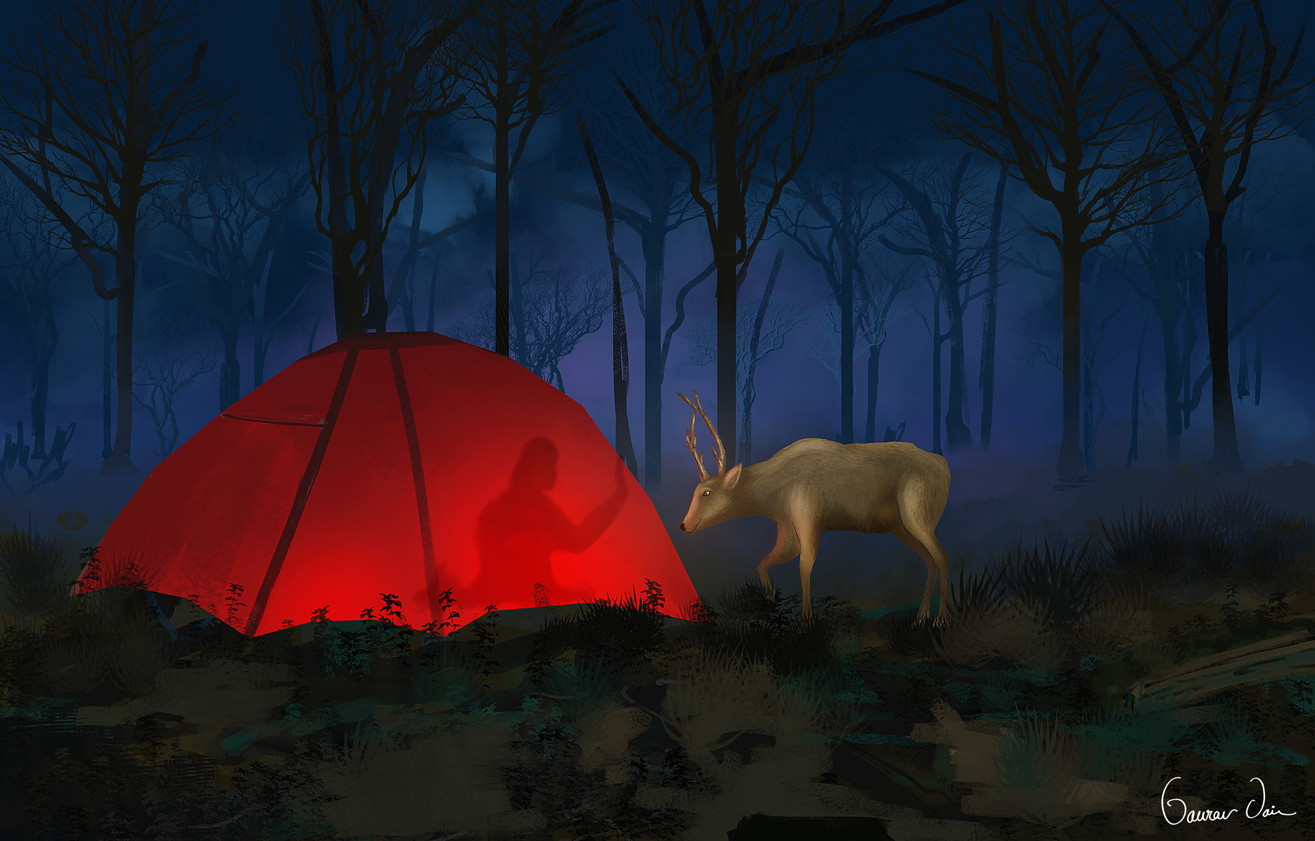 ArtStation - Red Camp