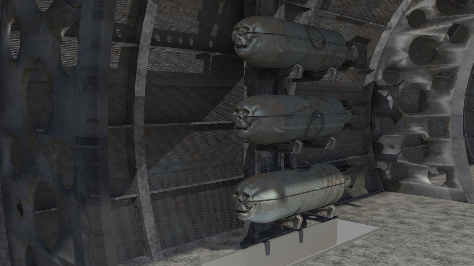 ArtStation - Skull bombs from old music video