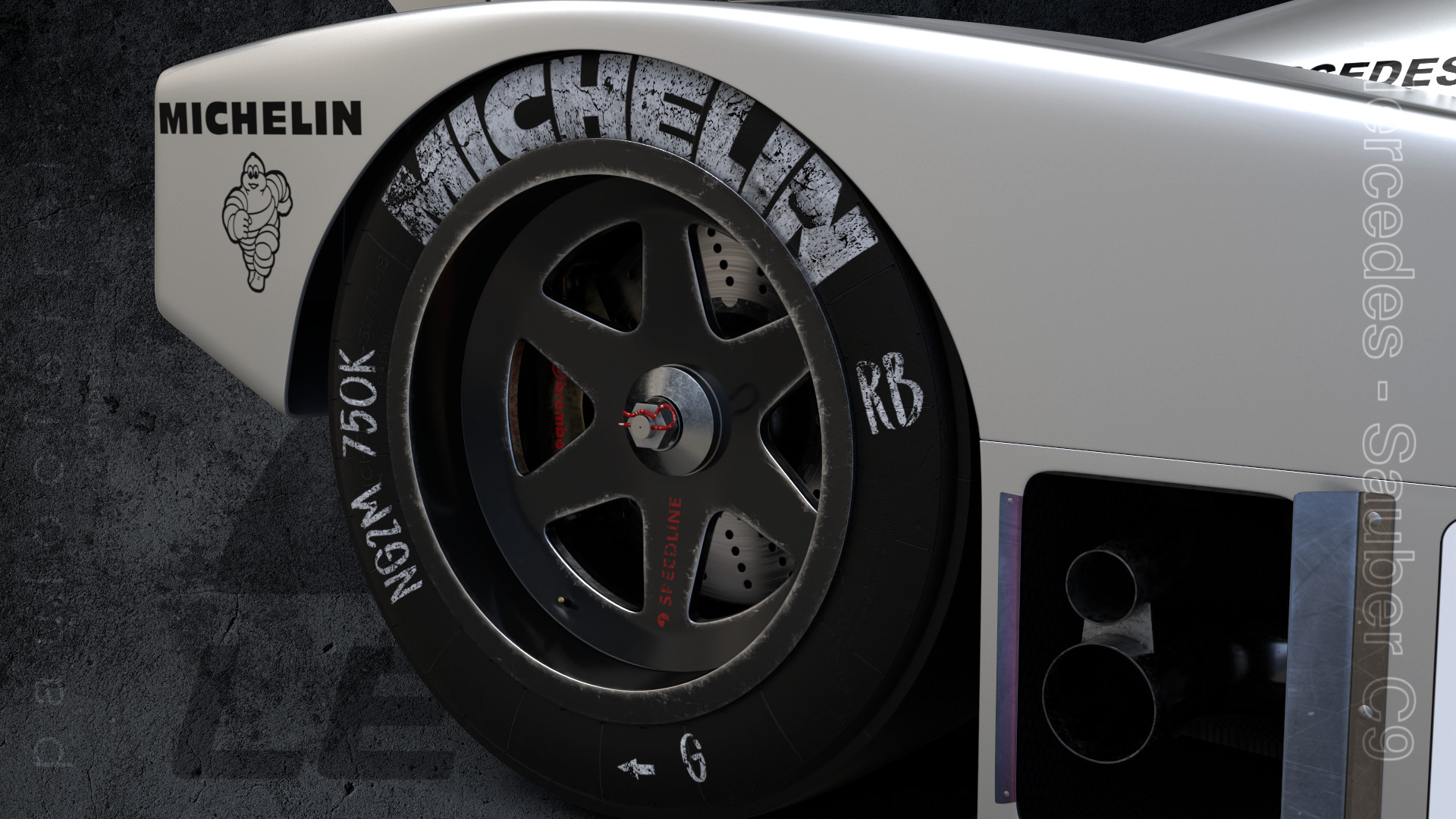 Paulo C Ferreira - Mercedes - Sauber C9