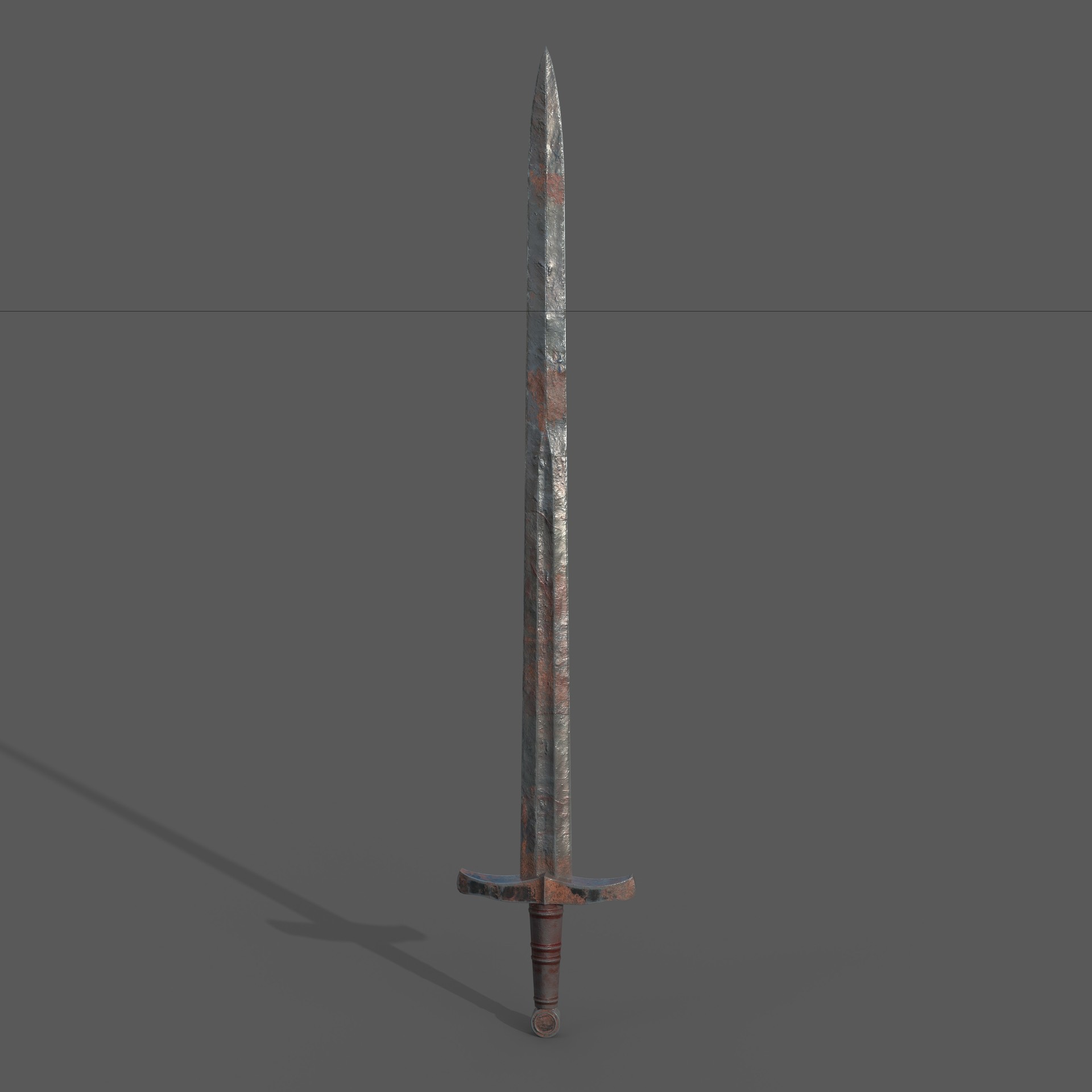 ArtStation - Rusty Old Arming Sword