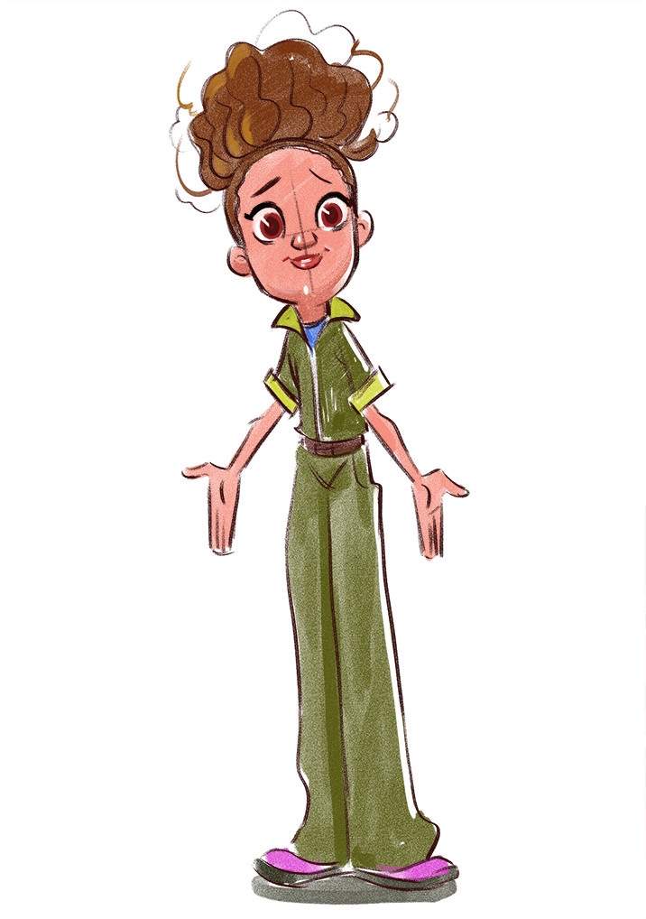 ArtStation - lean girl