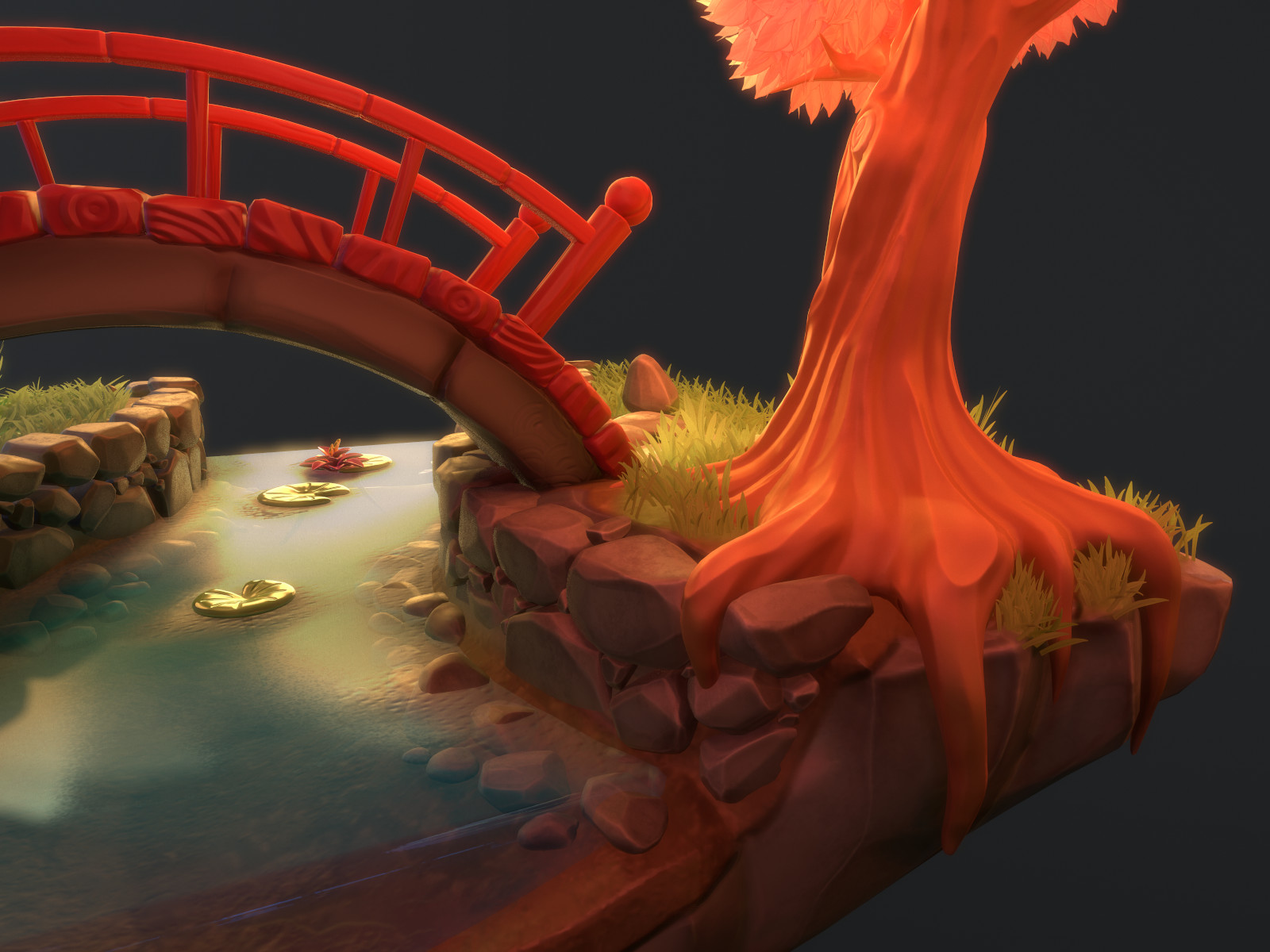 🔸Warwick . - Feudal Japan: The Shogunate - Prop Art (rendered) Tree