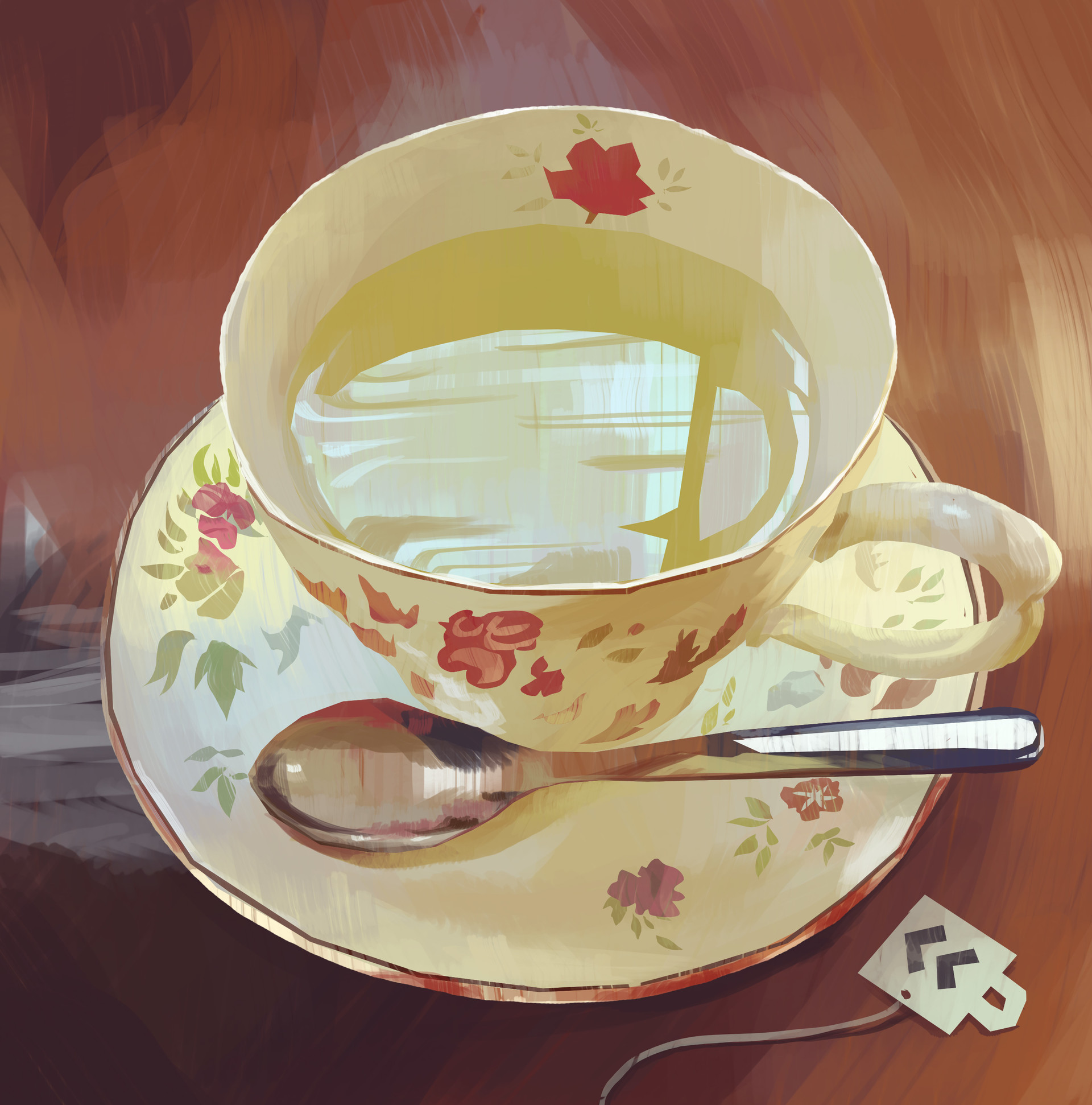 ArtStation - Tea cup