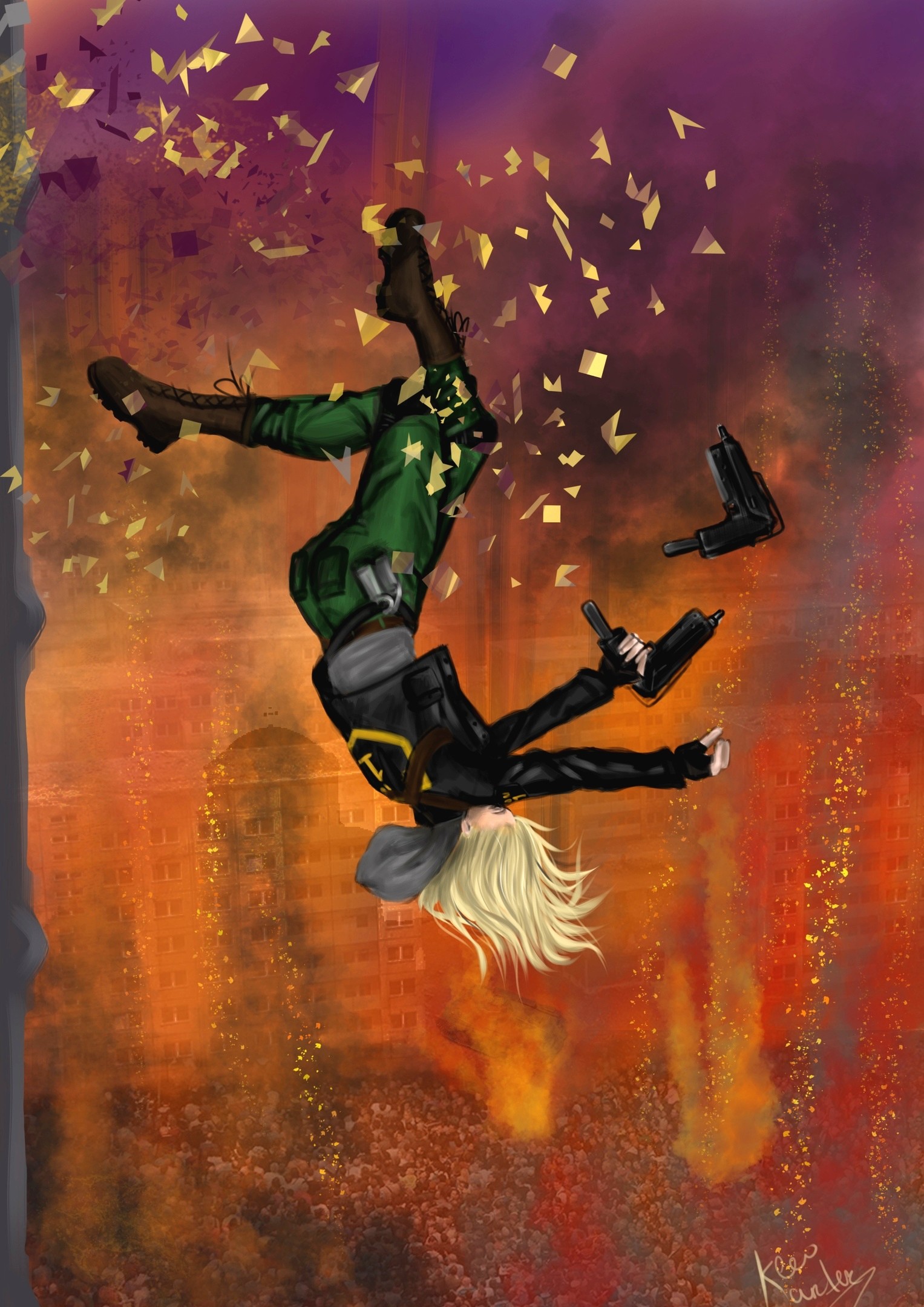 ArtStation - The fall
