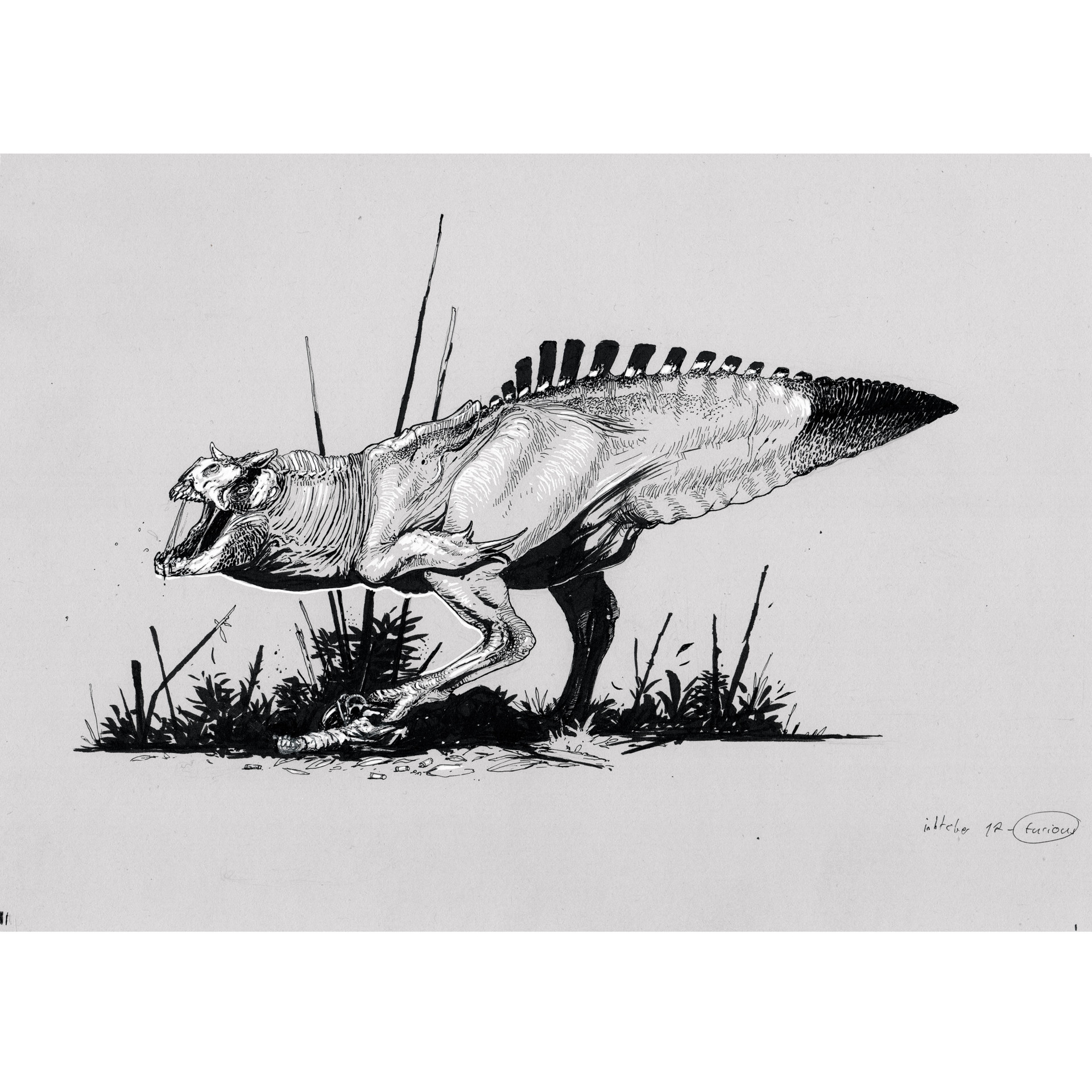 alexander-ostrowski-inktober-21-furious.jpg (1920×1920)-花瓣网