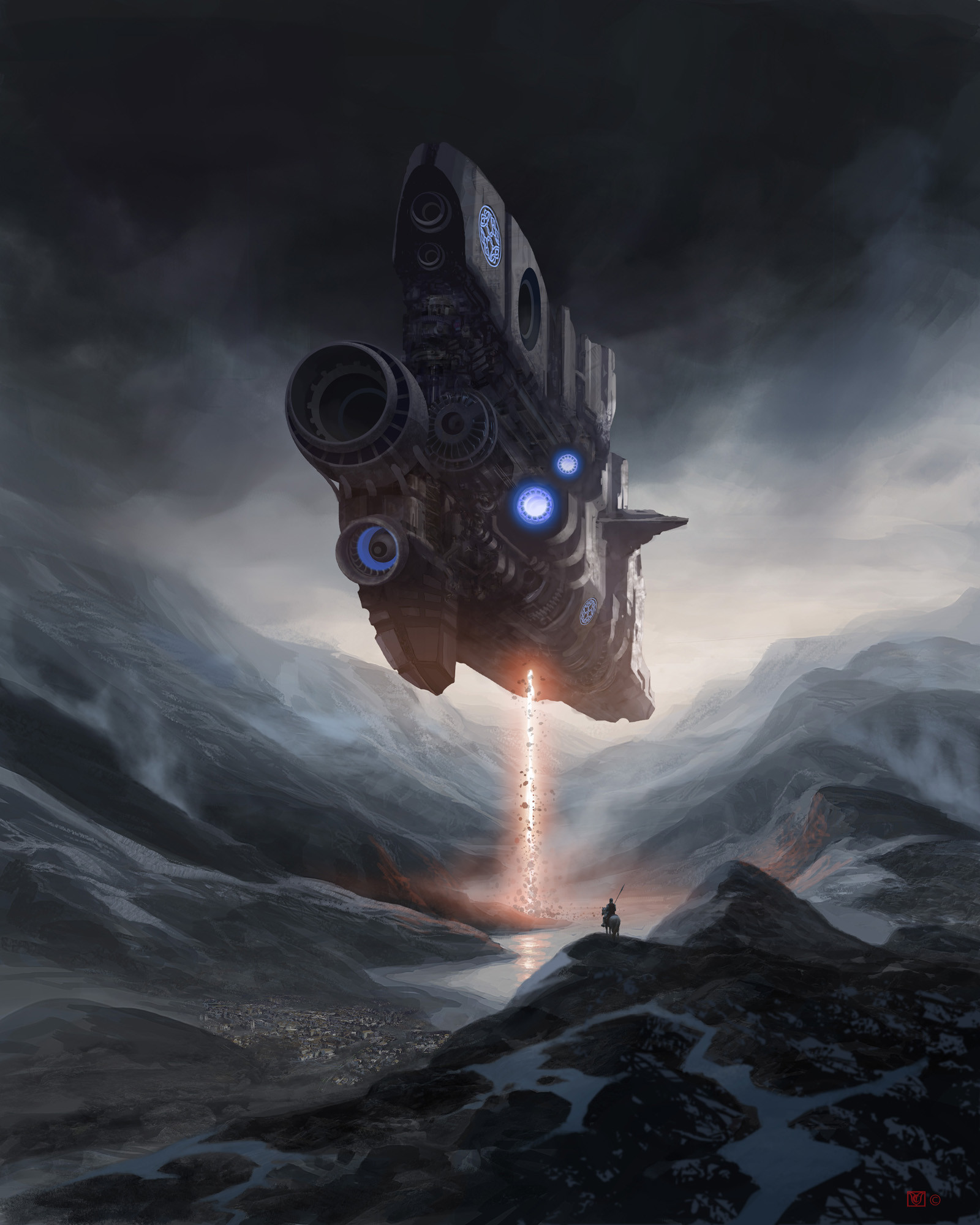 ArtStation - Mining outpost