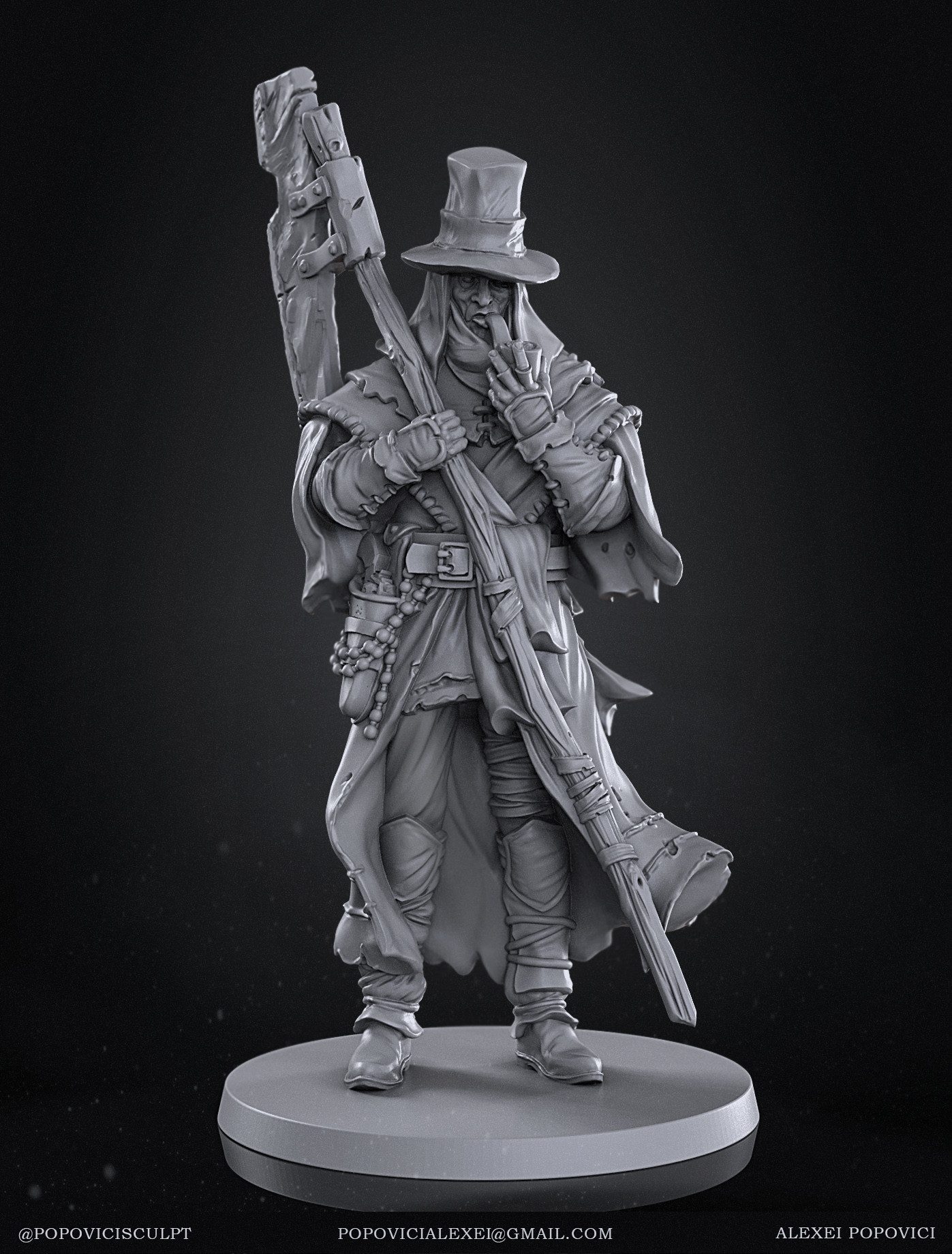 ArtStation - Mercenary "The Everrain"