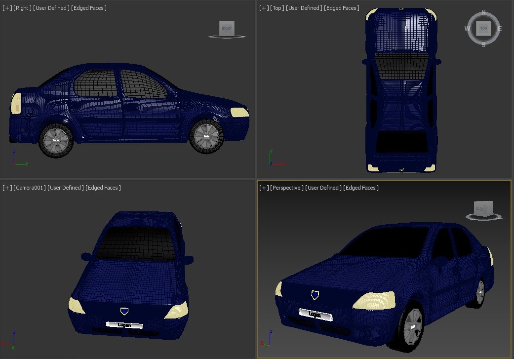 ArtStation - Dacia Logan