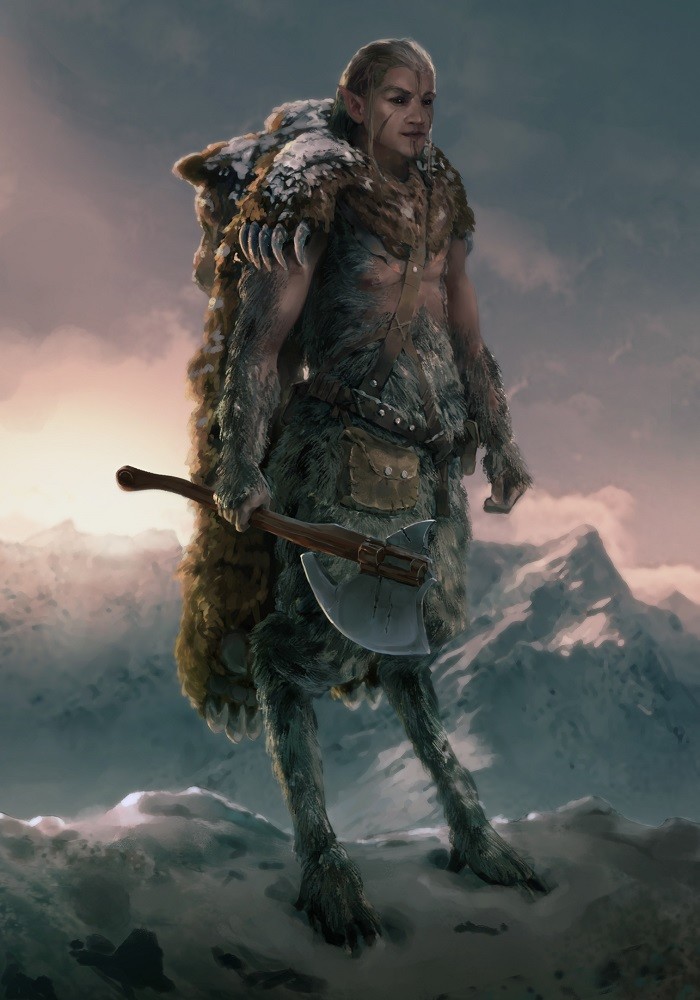 ArtStation - Snow Faun