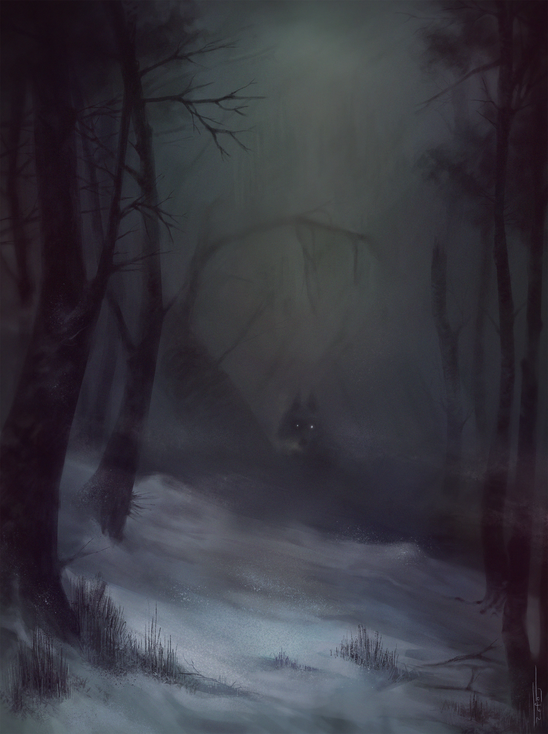 ArtStation - Forest Has Eyes