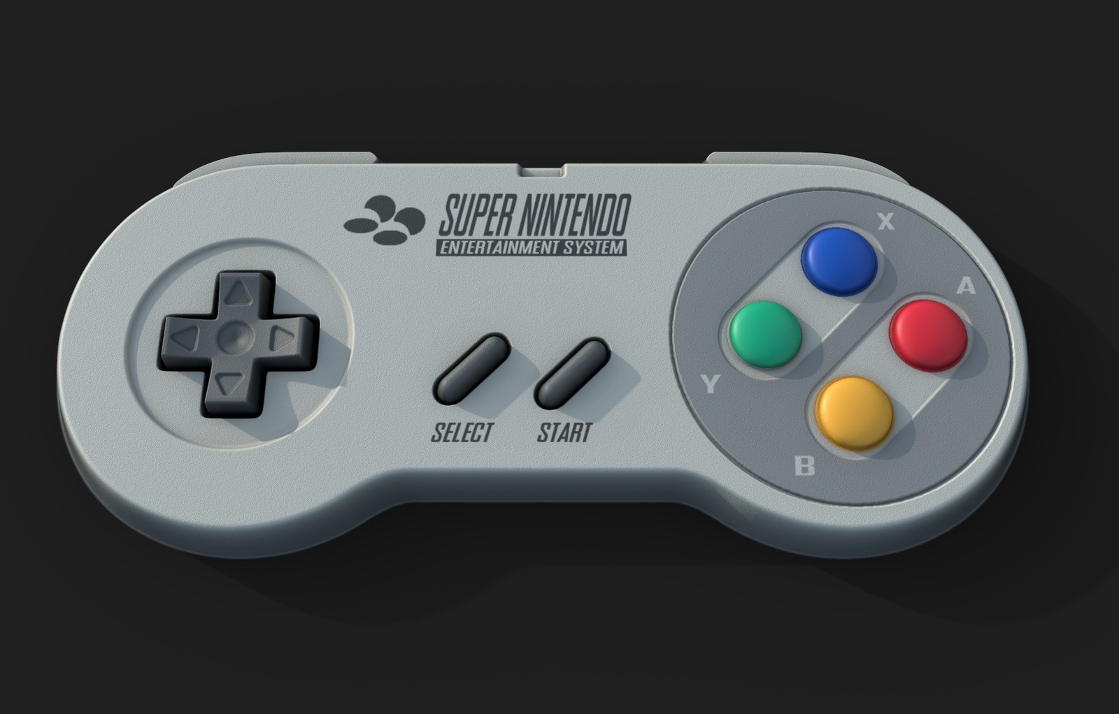 Stephane Fontaine - Snes Controller // Procedural Modeling