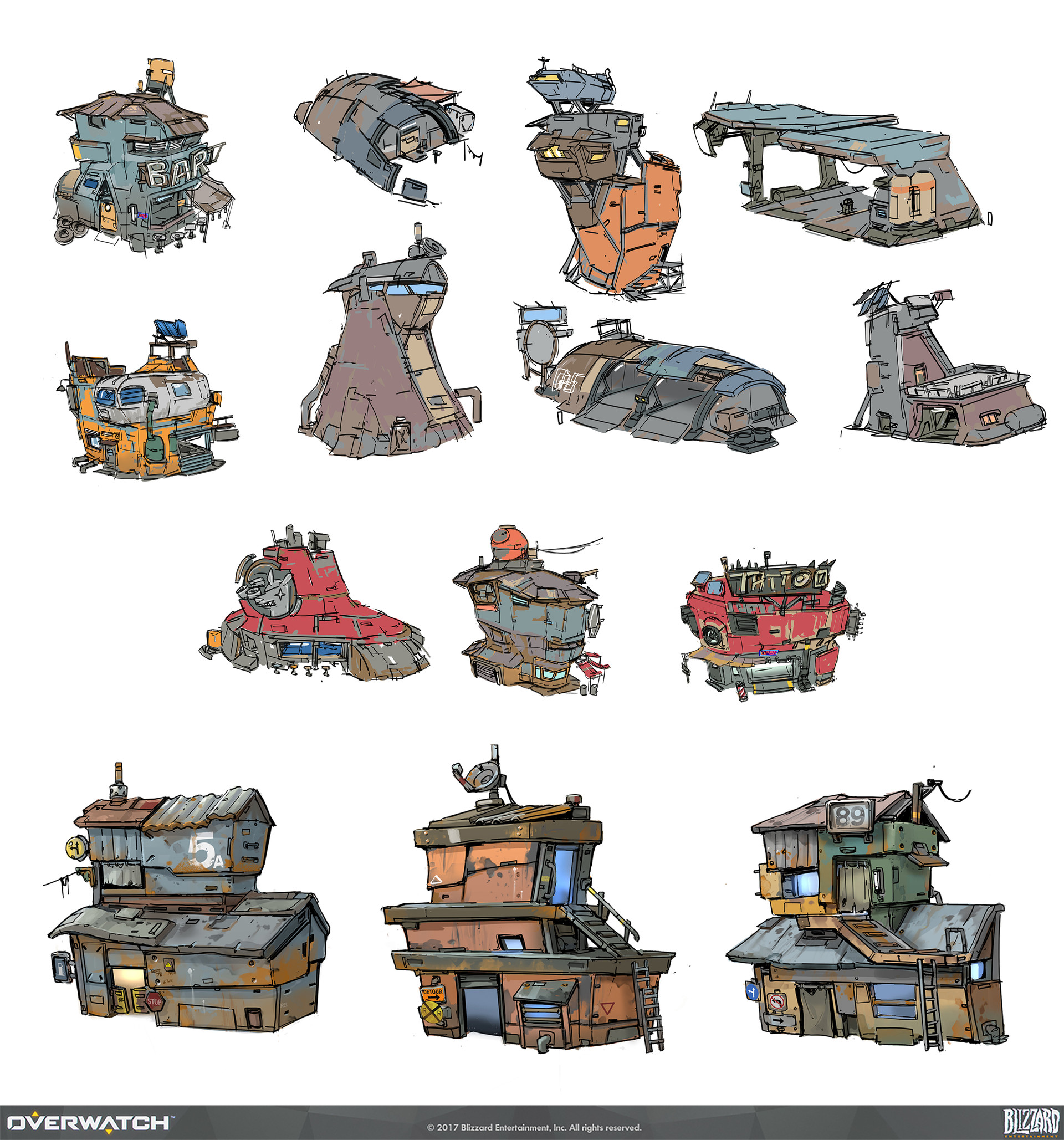 ArtStation - OW - Junkertown