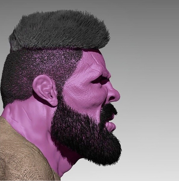 ArtStation - Gud Guy Thanos! - Zbrush Sculpt