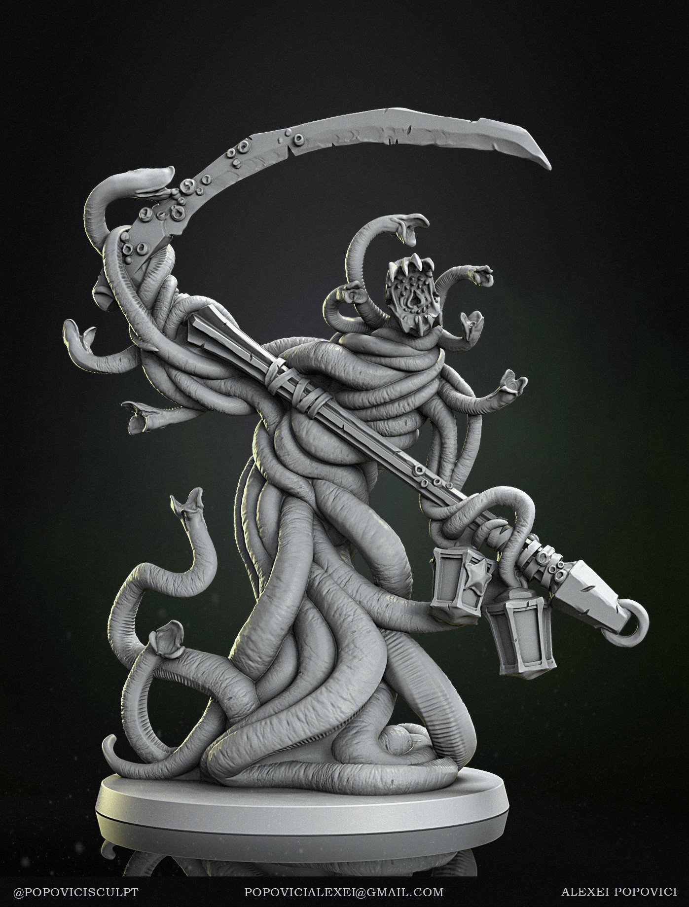 ArtStation - Sea Monster "The Everrain"