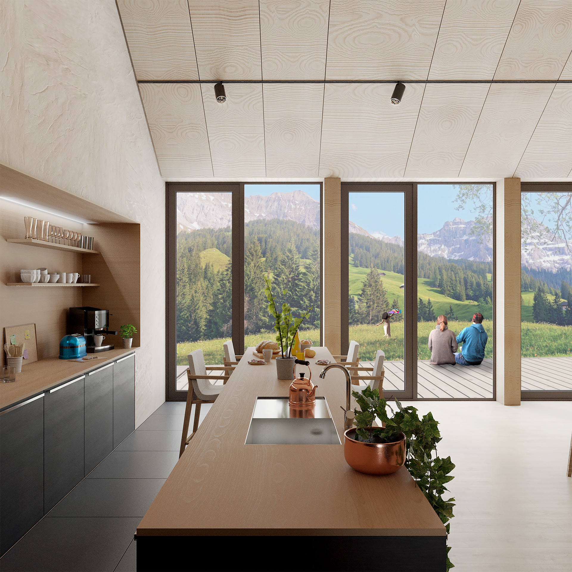 ArtStation - Swiss Chalet 2 / Kitchen